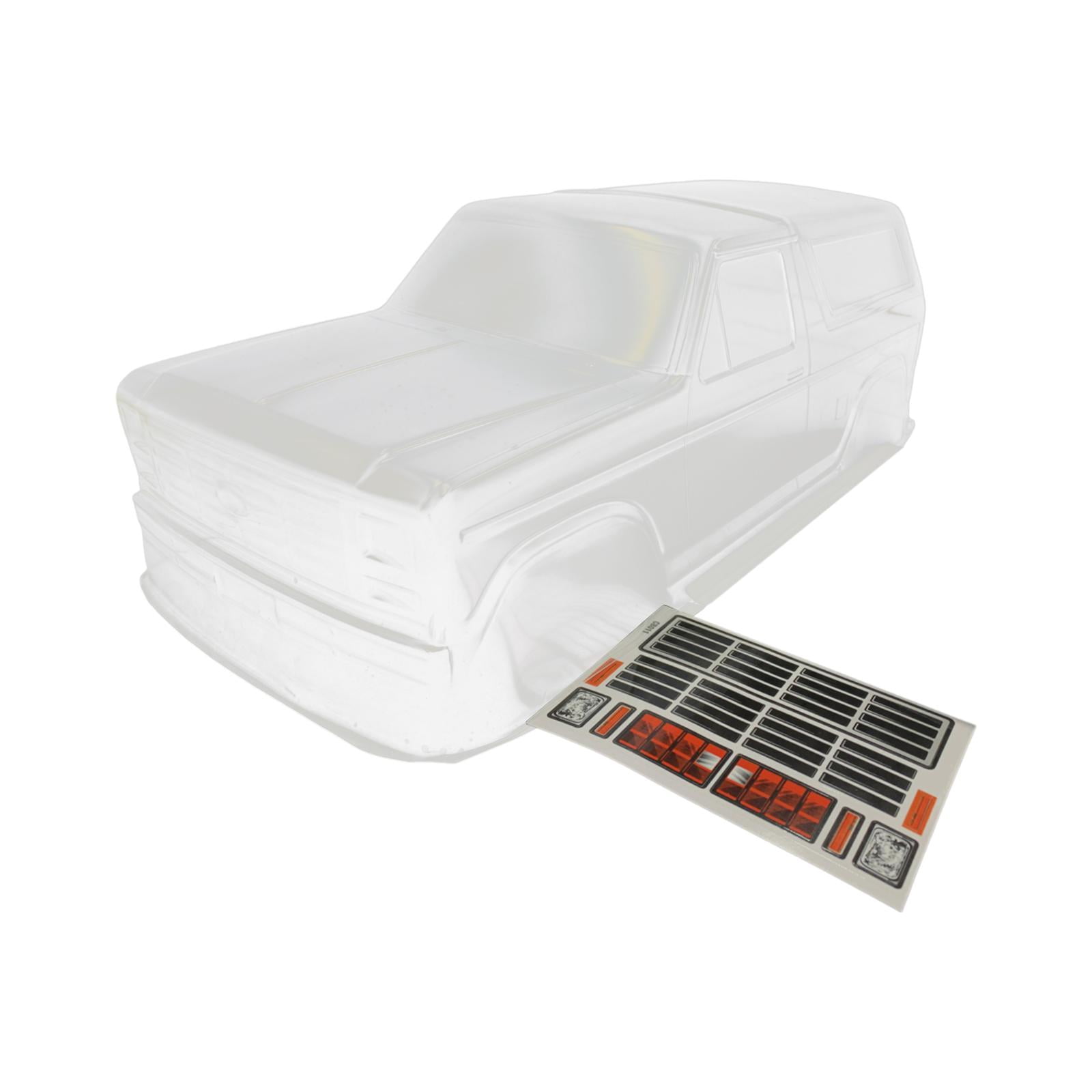 12.3 inch/313mm Wheelbase Car Shell Easy to Install Clear 1:10 RC Body ...