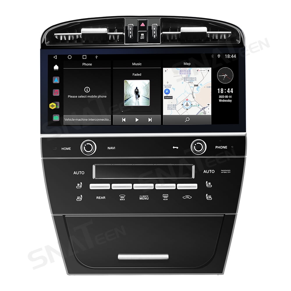 12.3 inch Carplay Screen/Radio/Multimedia Player for Porsche Cayenne ...