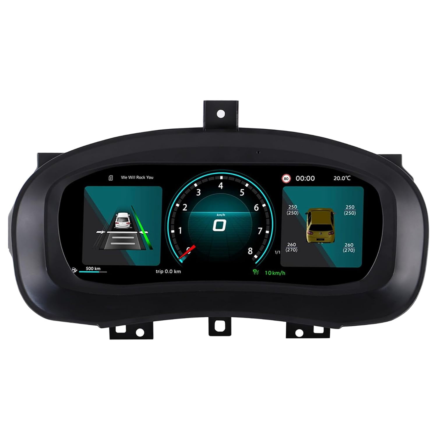 12.3 inch Digital Dash Instrument Cluster for Skoda Fabia 2008-2014 ...
