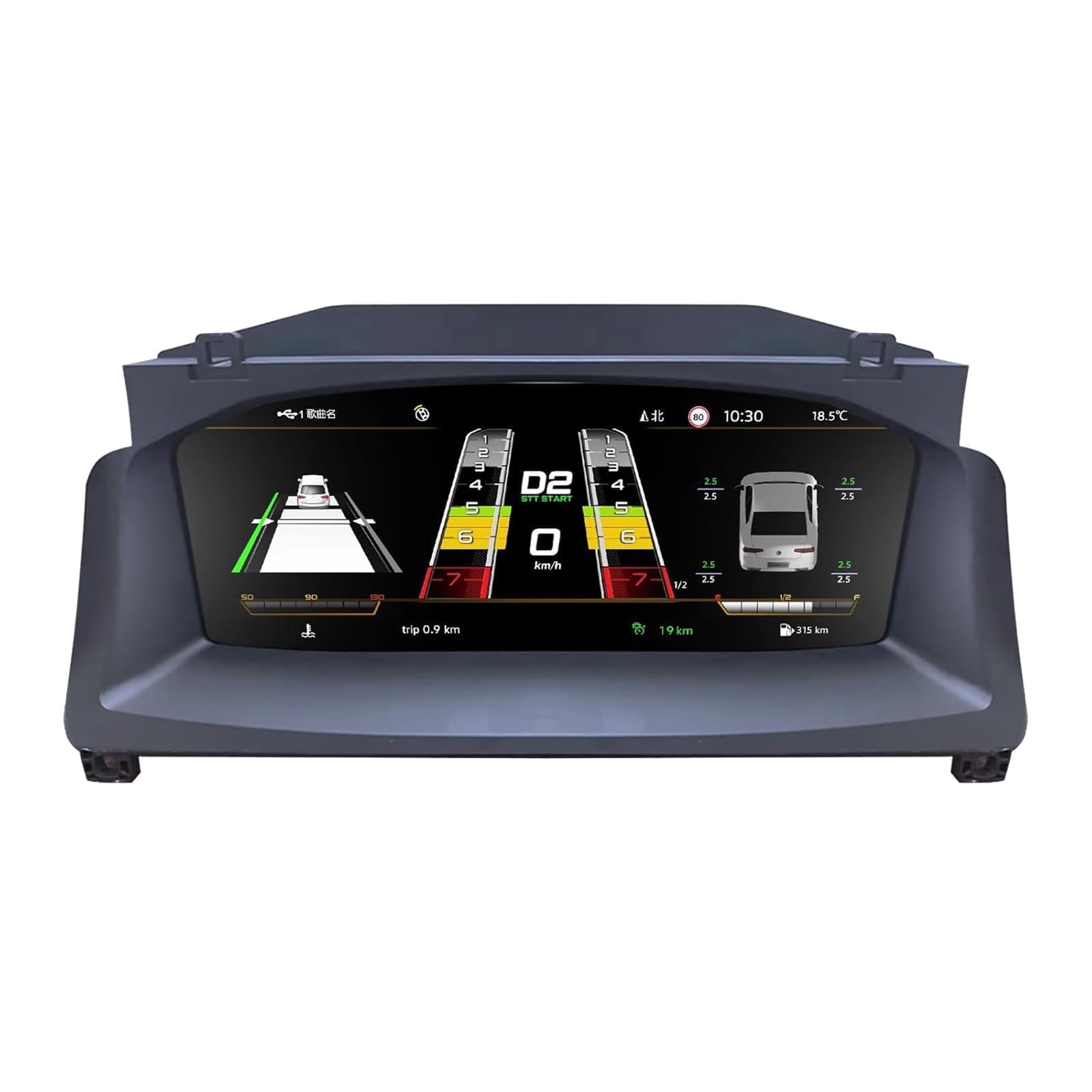 Digital Speedometer Caravelle Multivan Transporter 12.3 Inch ...