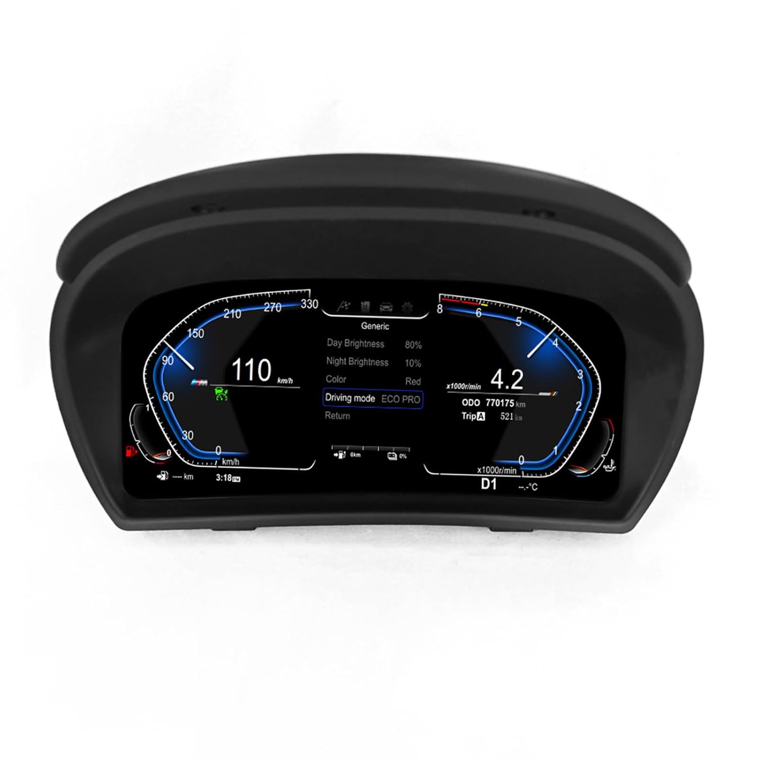 12.3 inch Digital Dash Instrument Cluster for BMW Z4 E89 2009-2017 ...