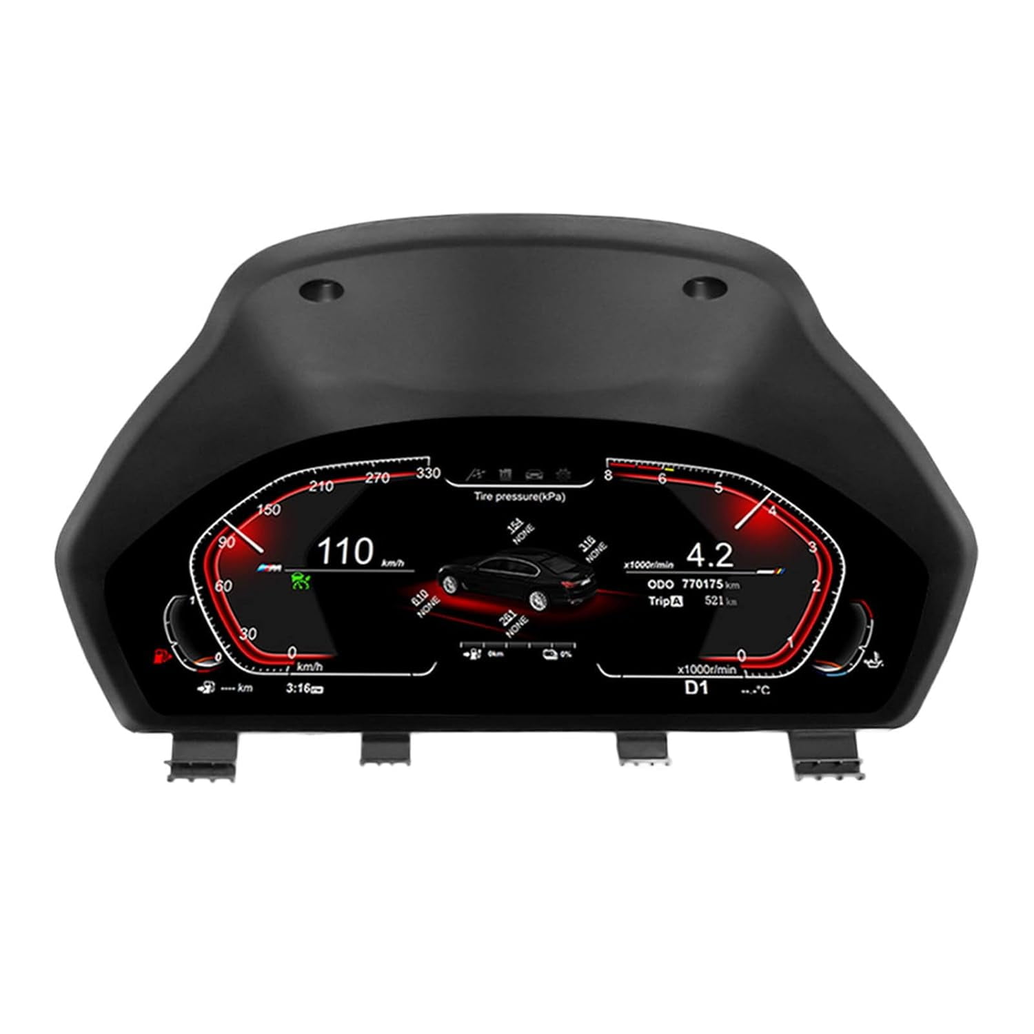 12.3 inch digital dashboard instrument cluster Suitable for passat B6 ...