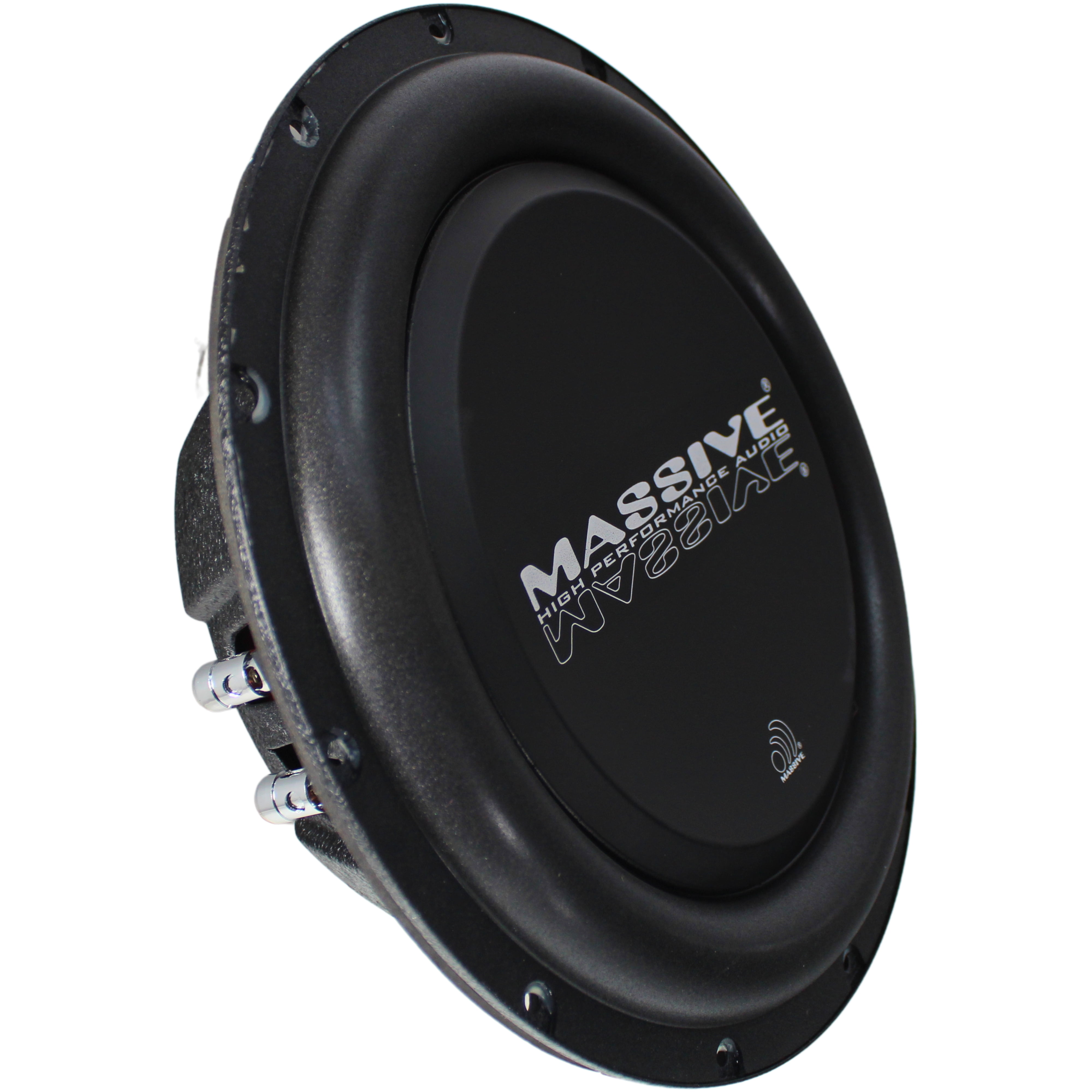 Massive 12 in. 300W RMS Dual 4 Ohm DVC4 Slim Subwoofer - Walmart.com