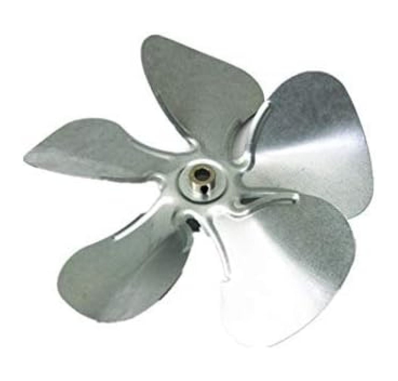12" 32 Degree 5 Blade Attic Fan Blade Propeller - Silver - Walmart.com