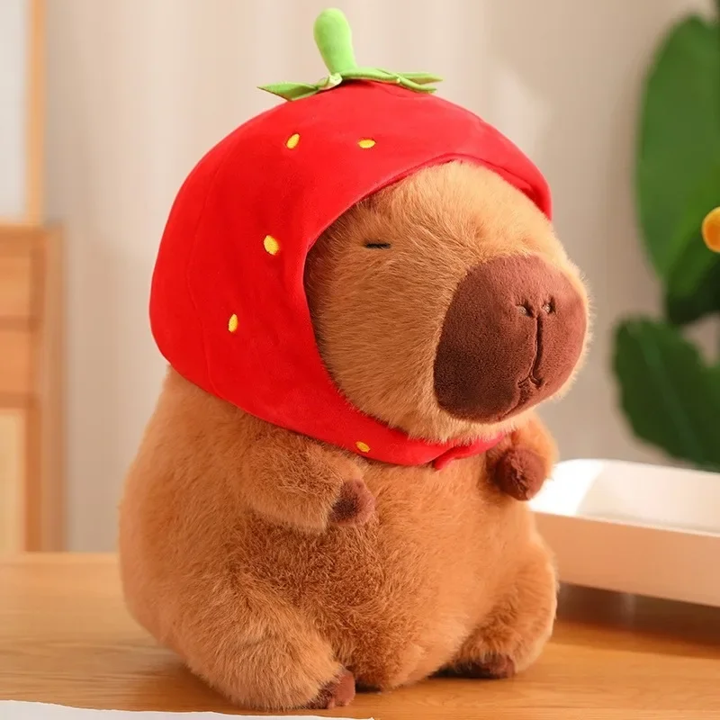 12-32cm Capybara Plush Simulation Capibara Anime Fluffty Toy Cute Doll ...