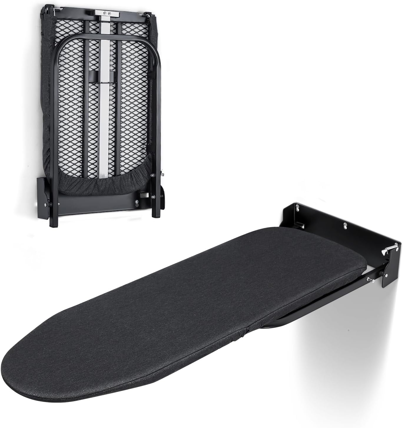 12"×36" Wall Mounted Ironing Board,Folding Ironing Board Cabinet with ...