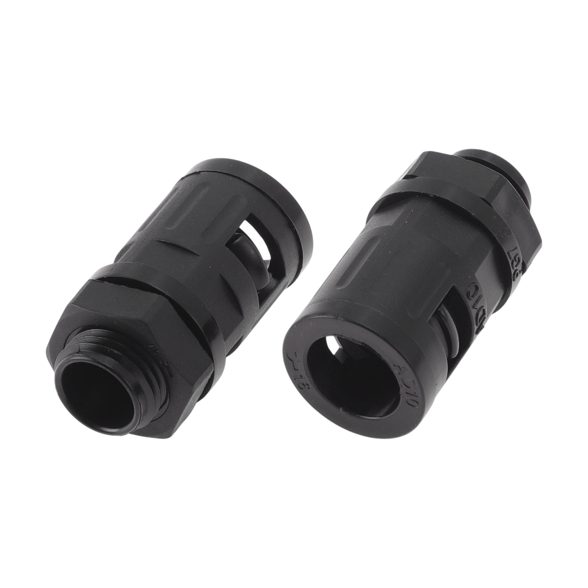 12.3mm / PG7 Cable Glands 10mm / 0.39" Bellows Quick Connector Straight ...