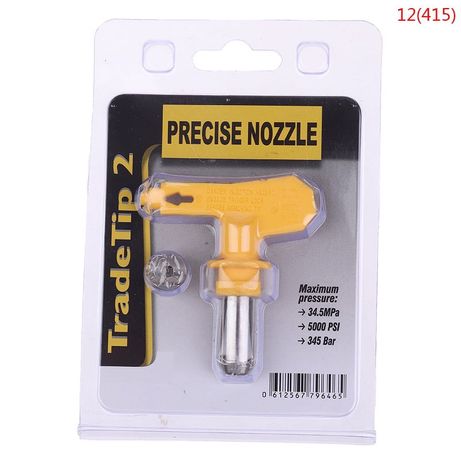 (12(415)) 1pc 2/3/4/5/6 Series Airless Spray Gun Tip Nozzle for Wagner ...