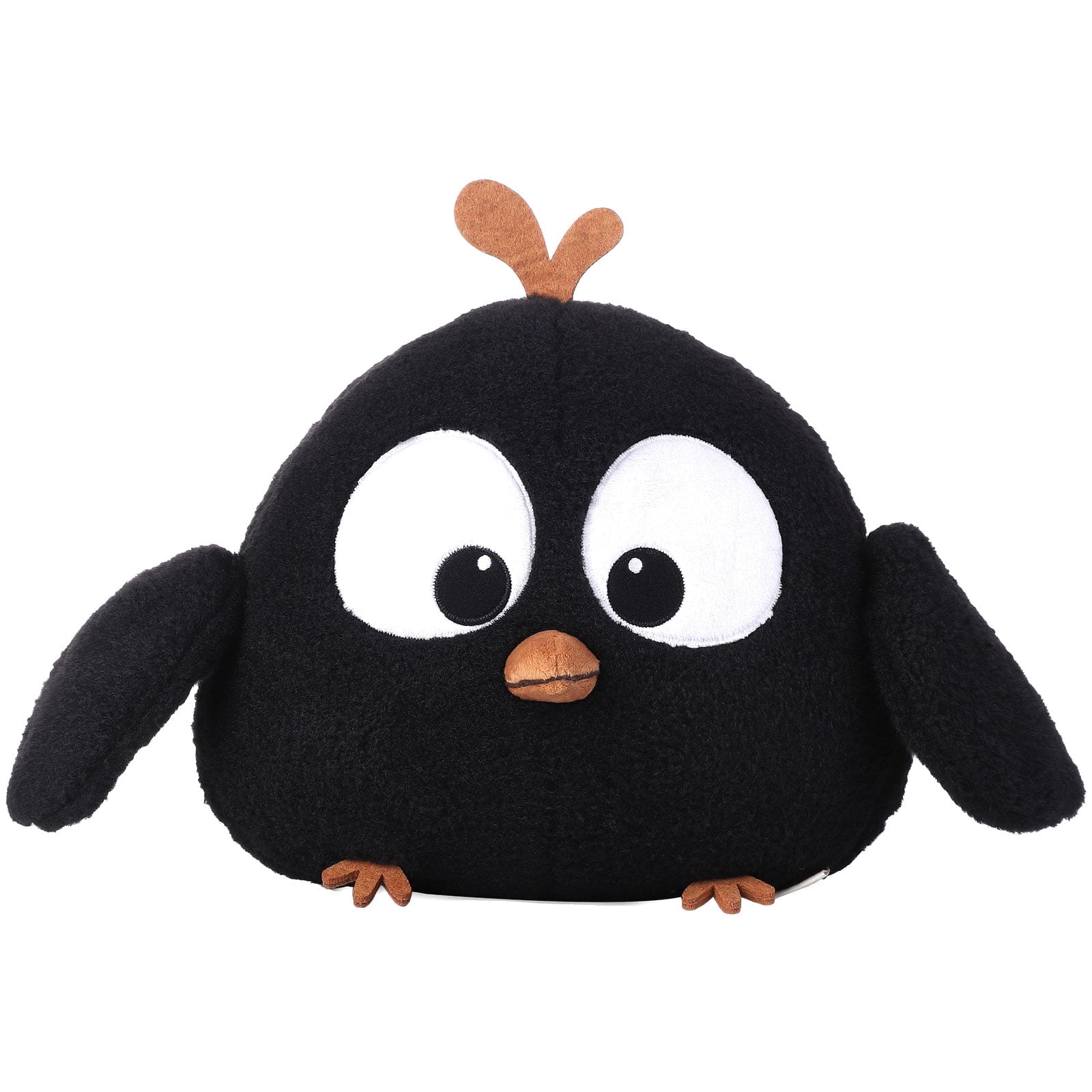 12.5'' Bird Stuffed Animal Plush Toy, Blue Cute Plushies Chubby Bird ...
