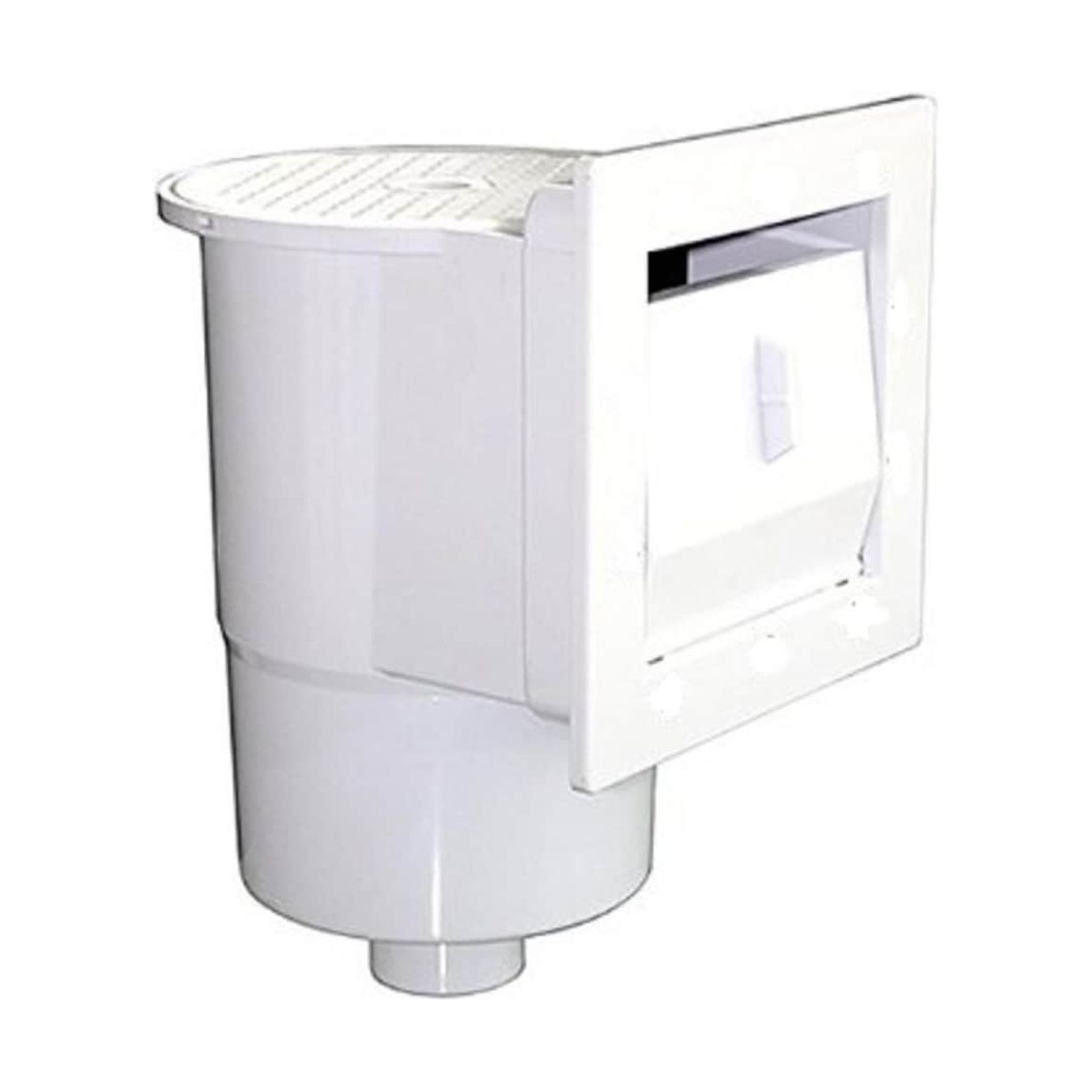 12.5" White Thru-Wall Skimmer for Above-Ground Swimming Pool with ...