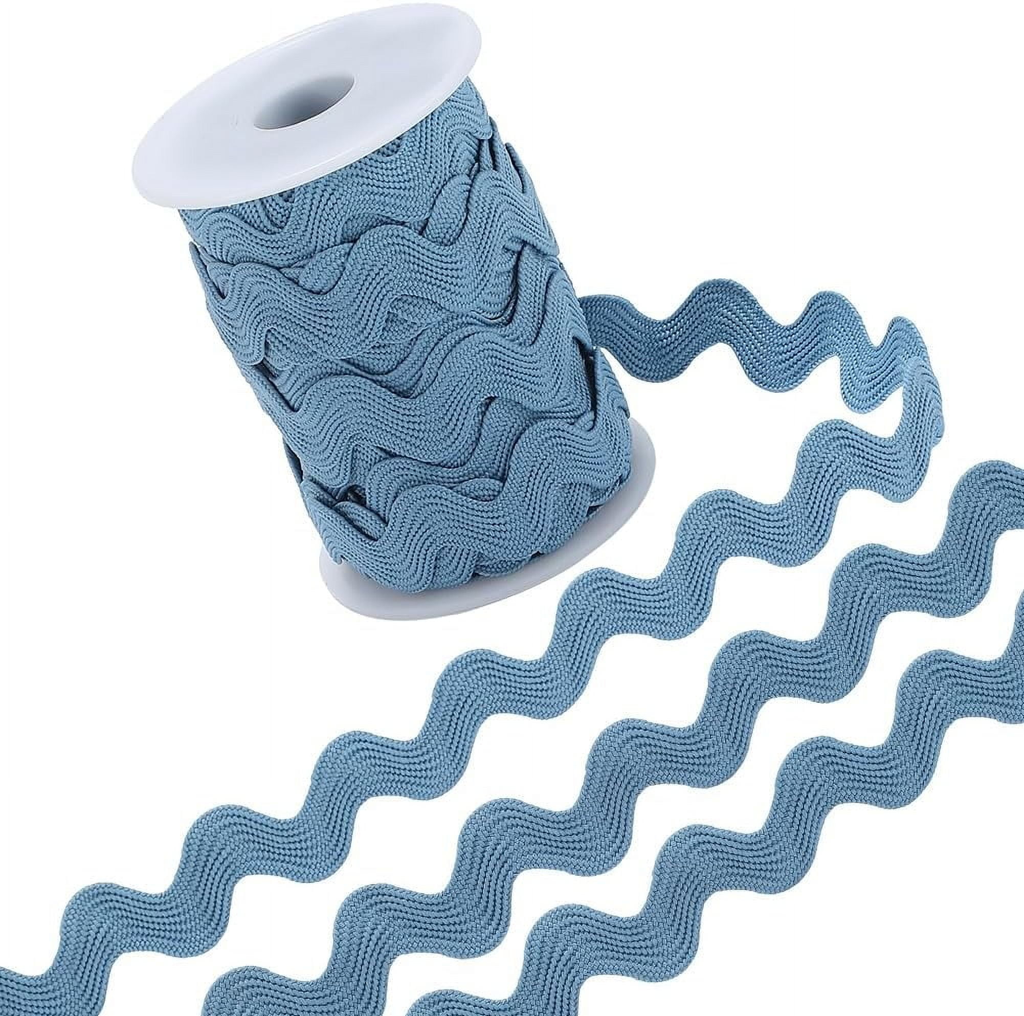 12.5 Yards Rick Rack Trim for Sewing 1/2 Inch RIC Rac Wavy Ribbon Zig ...