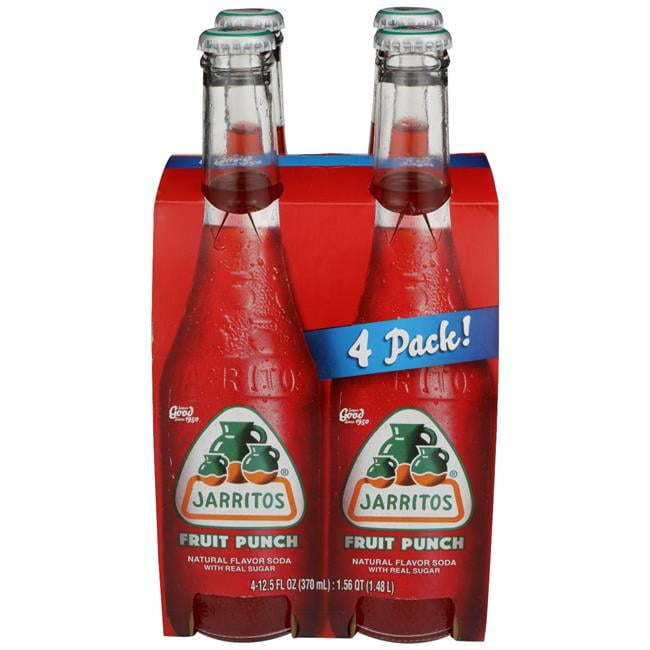 12.5 oz Fruit Punch Beverage - 4 per Pack - Pack of 6 - Walmart.com