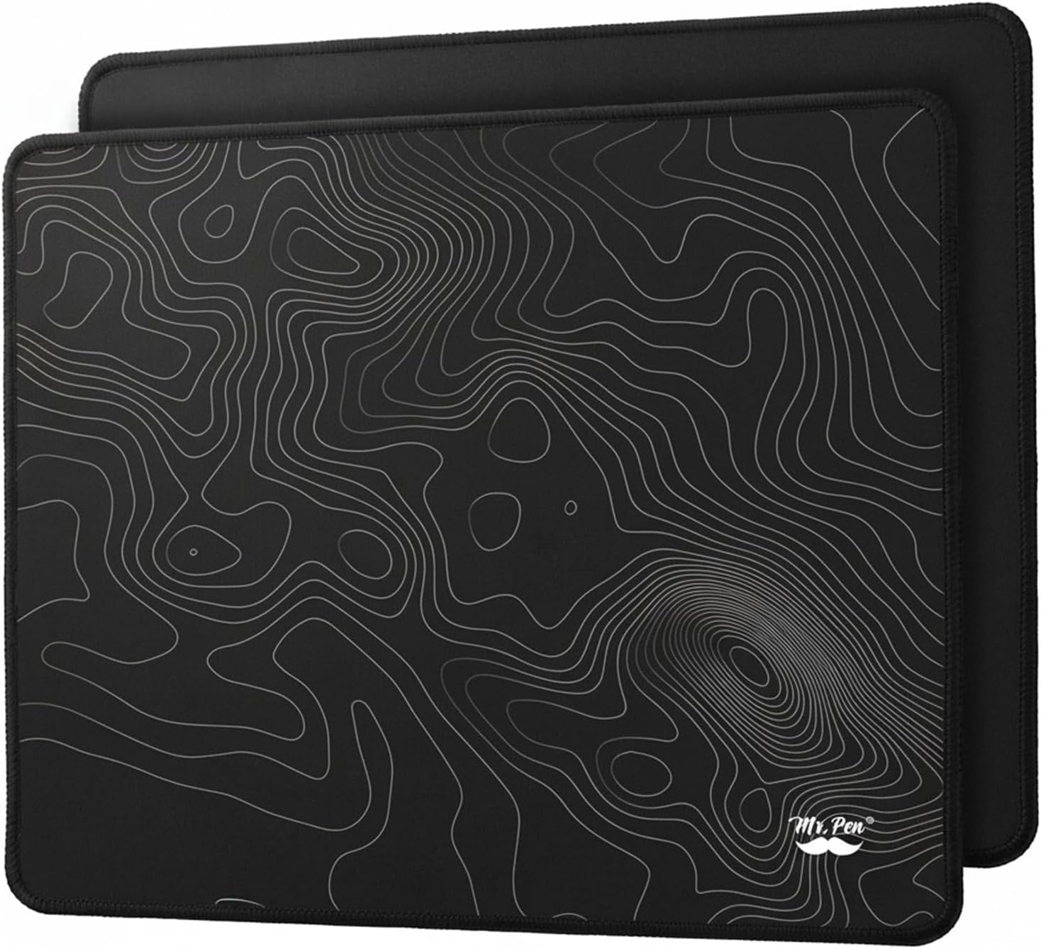 12.5"x 10.5", 2 Pack, Black Pattern, Laptop and Computer Gaming, Anti ...