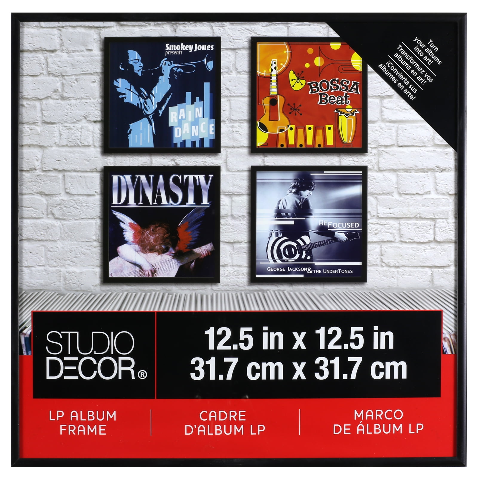 LP Album Frame for Vinyl Record Display, Picture Wall Cover by Studio D ...