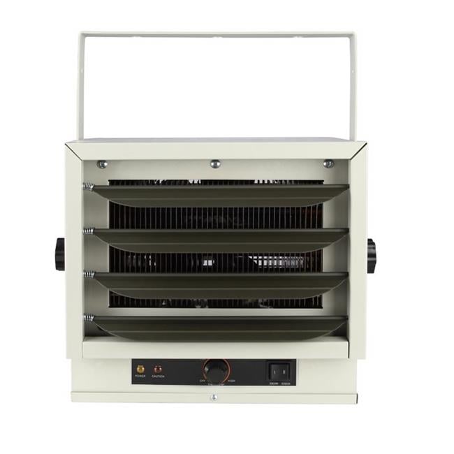 12.5 x 14 x 13 in. 1765 BTU Electric Utility Garage Heater, Beige ...