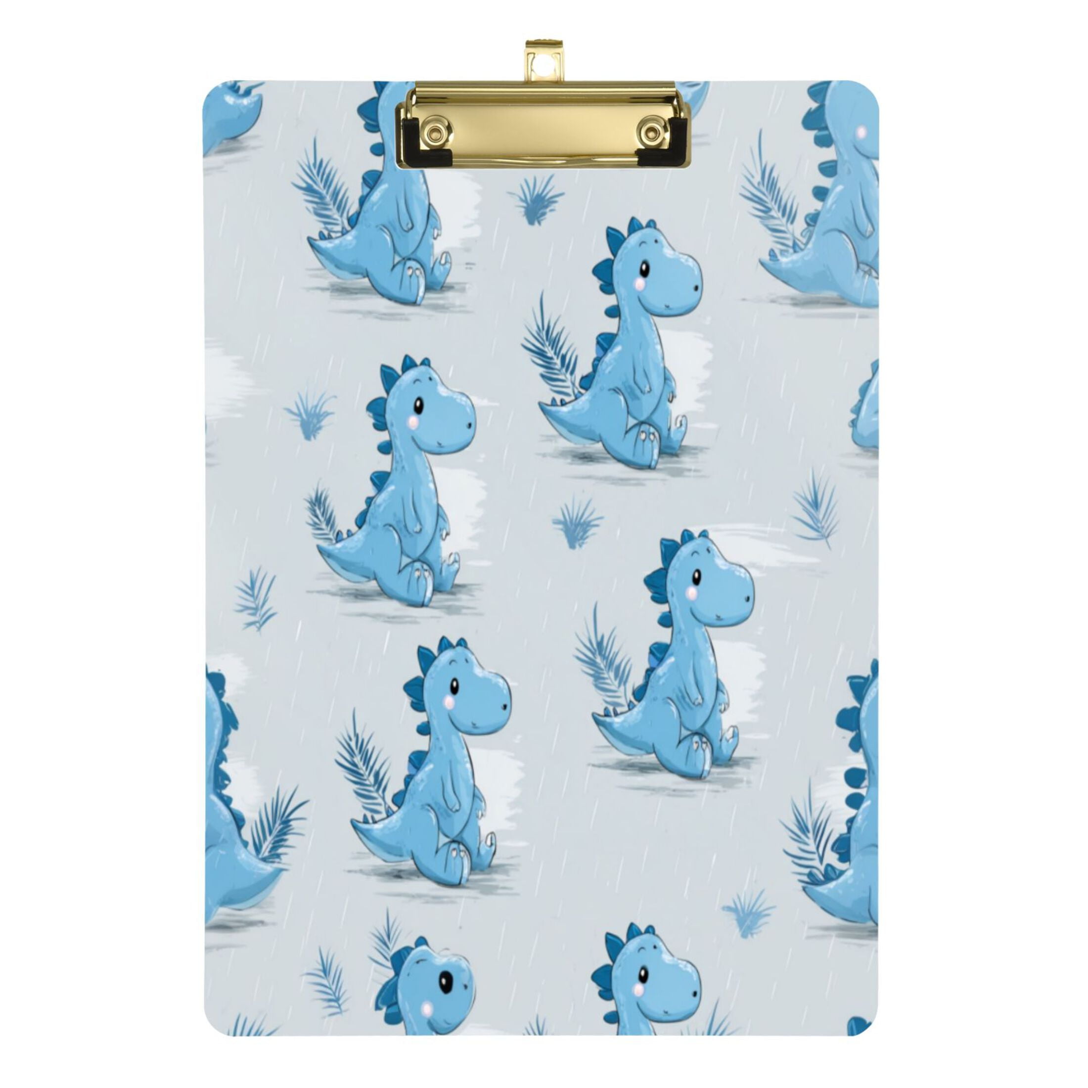 12.5" x 9" Acrylic Clipboard with Gold Clip & Retractable Hook for ...