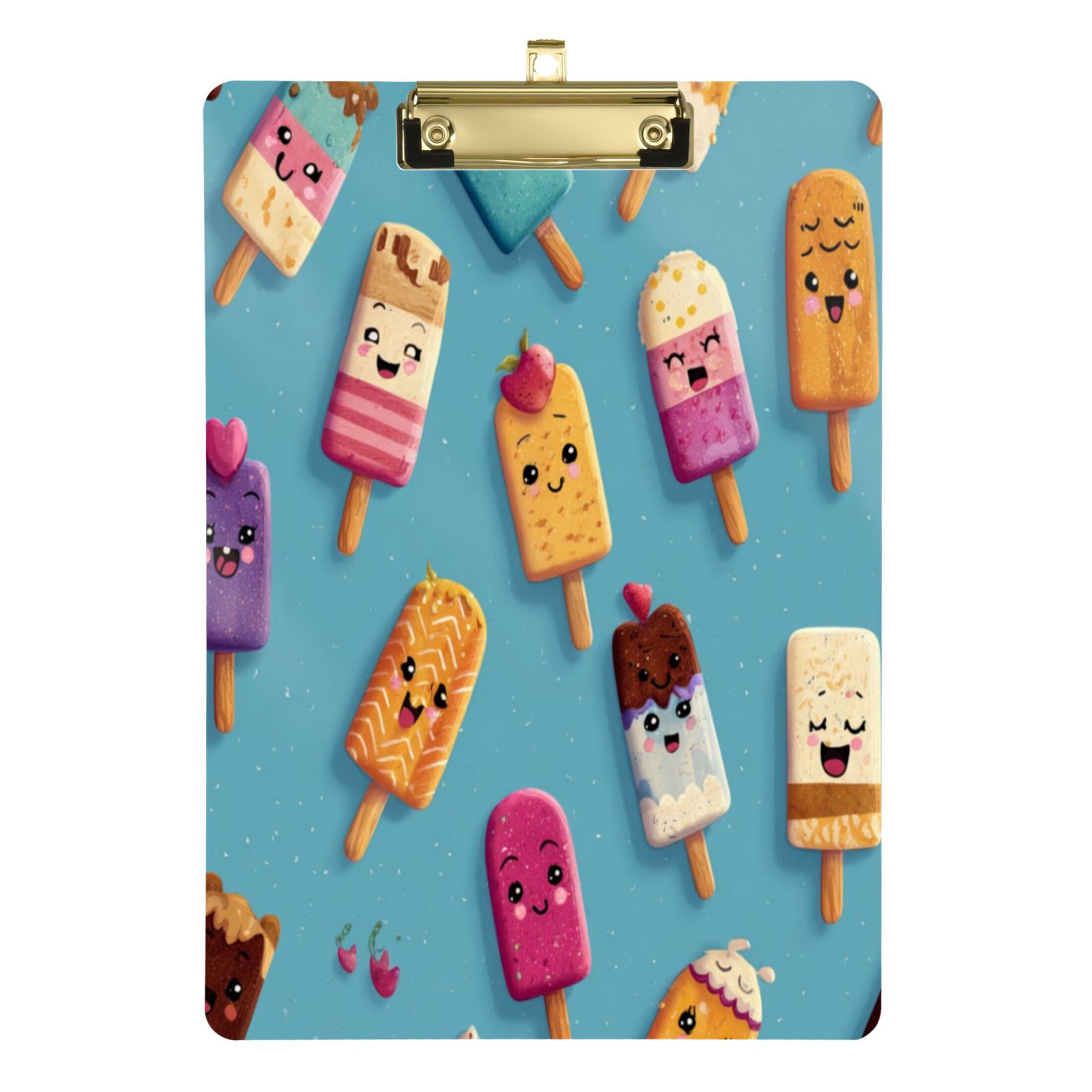 12.5" x 9" Acrylic Clipboard with Gold Clip & Retractable Hook for ...