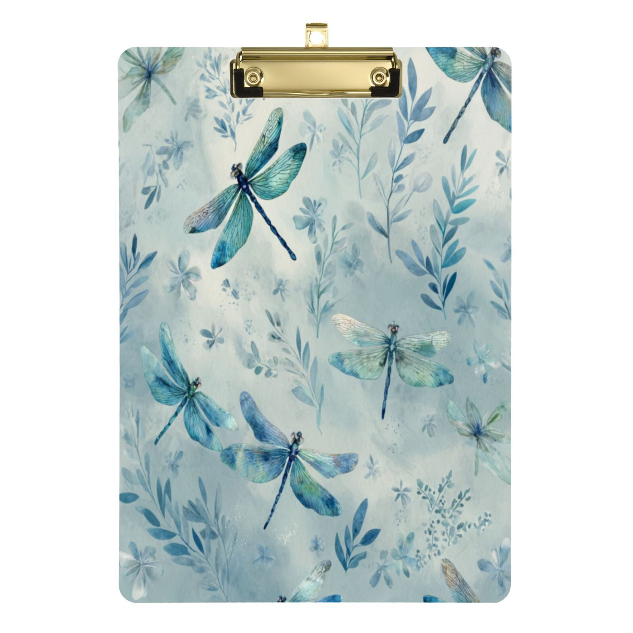 12.5" x 9" Acrylic Clipboard with Gold Clip & Retractable Hook for ...