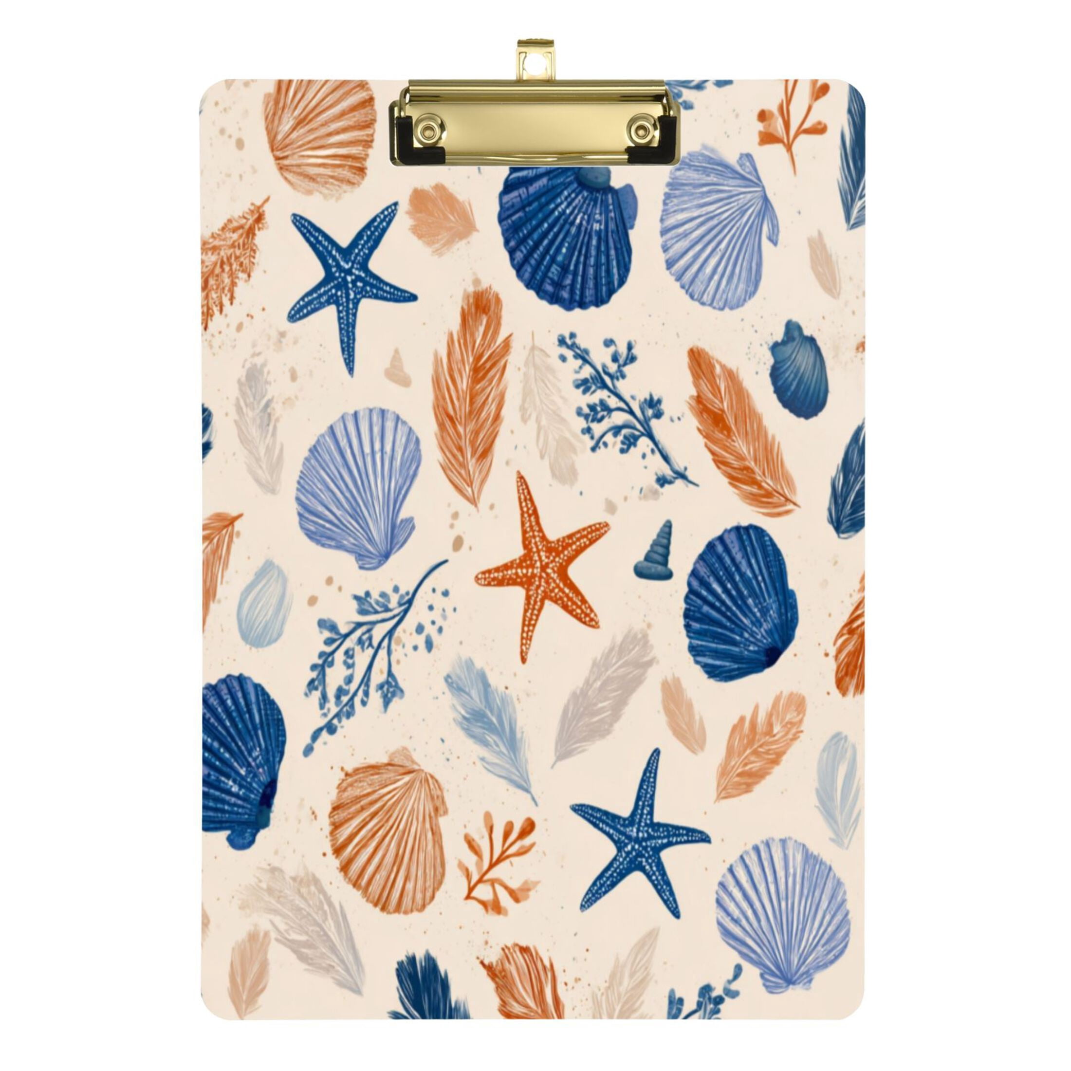 12.5" x 9" Acrylic Clipboard with Gold Clip & Retractable Hook for ...