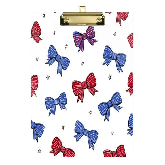 12.5" x 9" Acrylic Clipboard with Gold Clip & Retractable Hook for ...