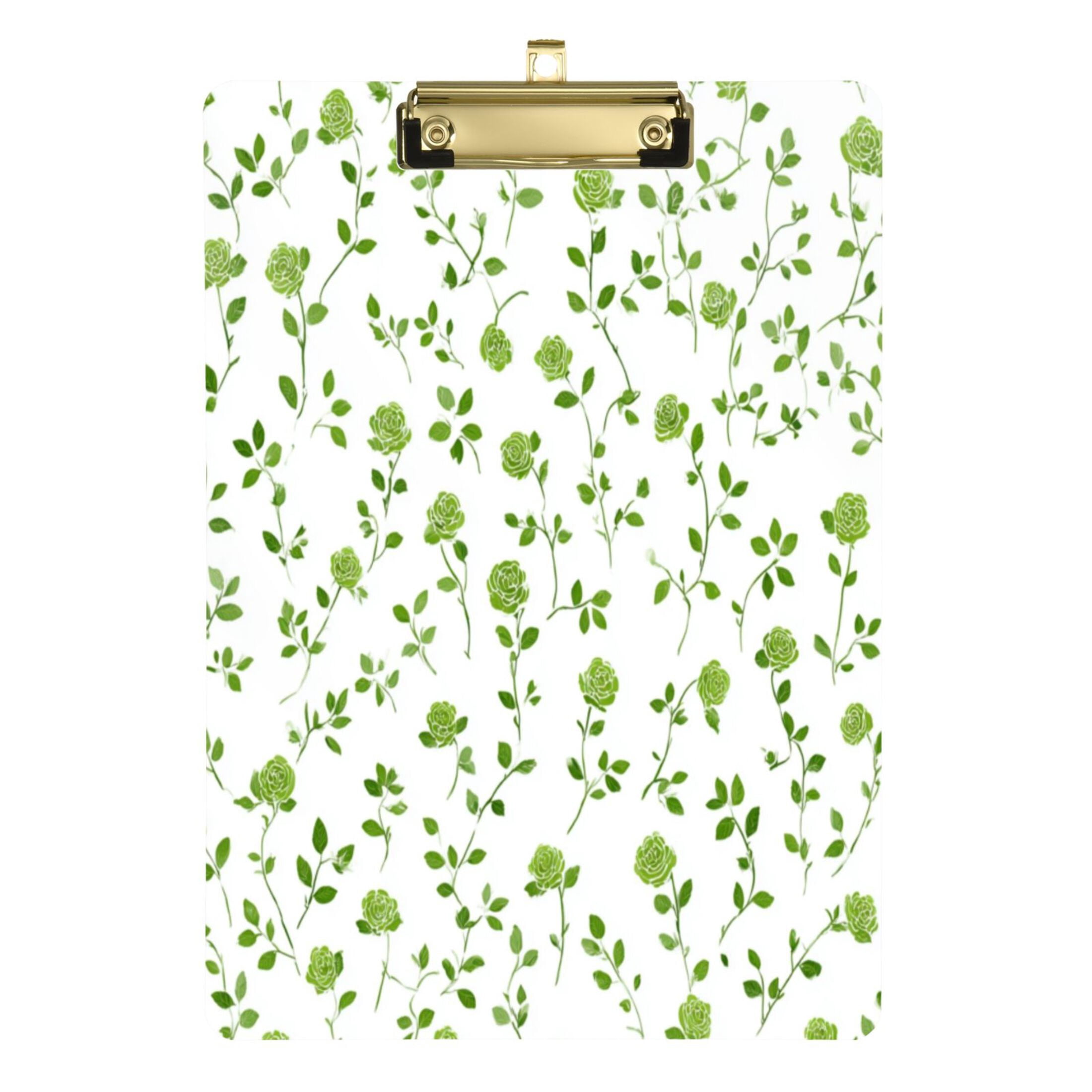 12.5" x 9" Acrylic Clipboard with Gold Clip & Retractable Hook for ...