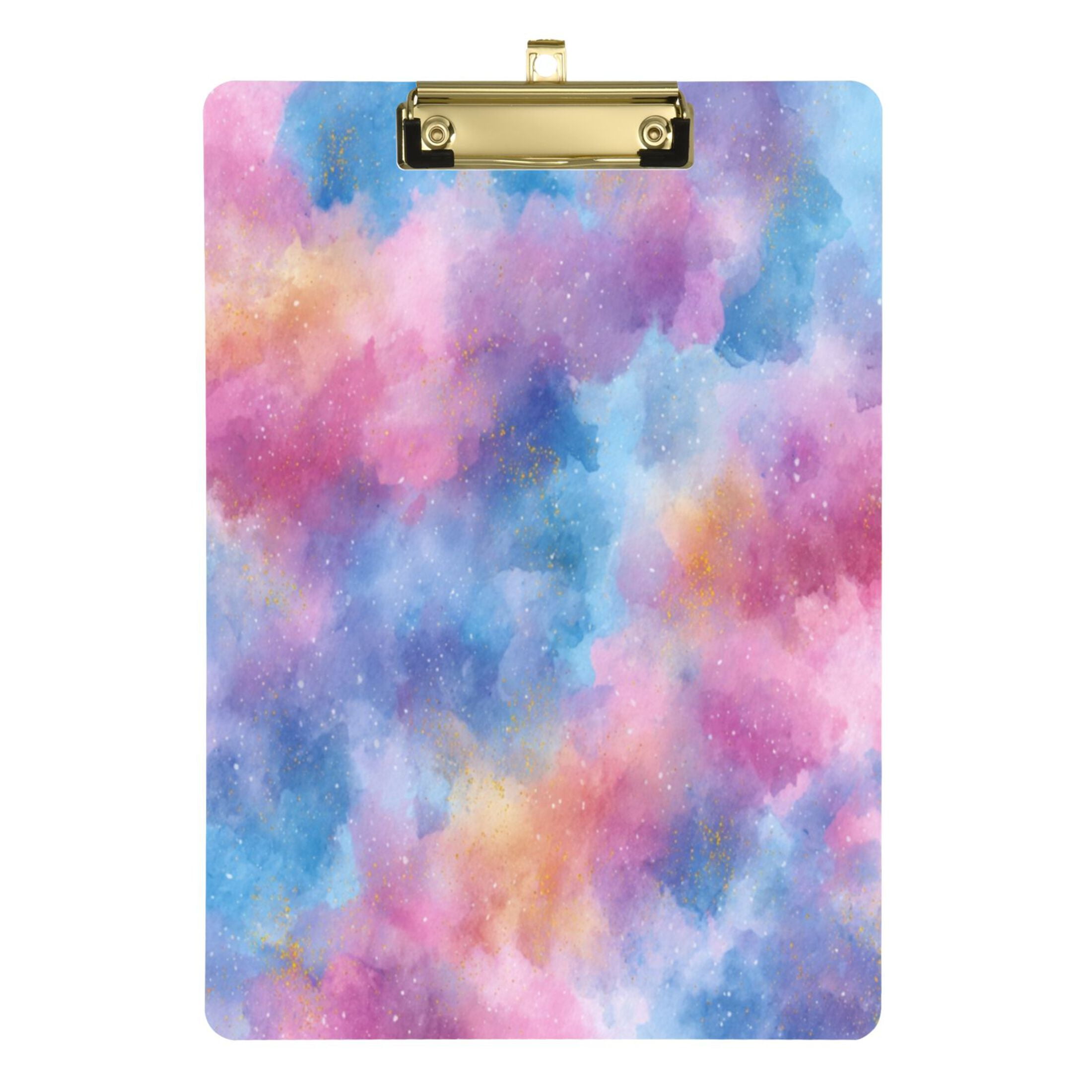 12.5" x 9" Acrylic Clipboard with Gold Clip & Retractable Hook for ...