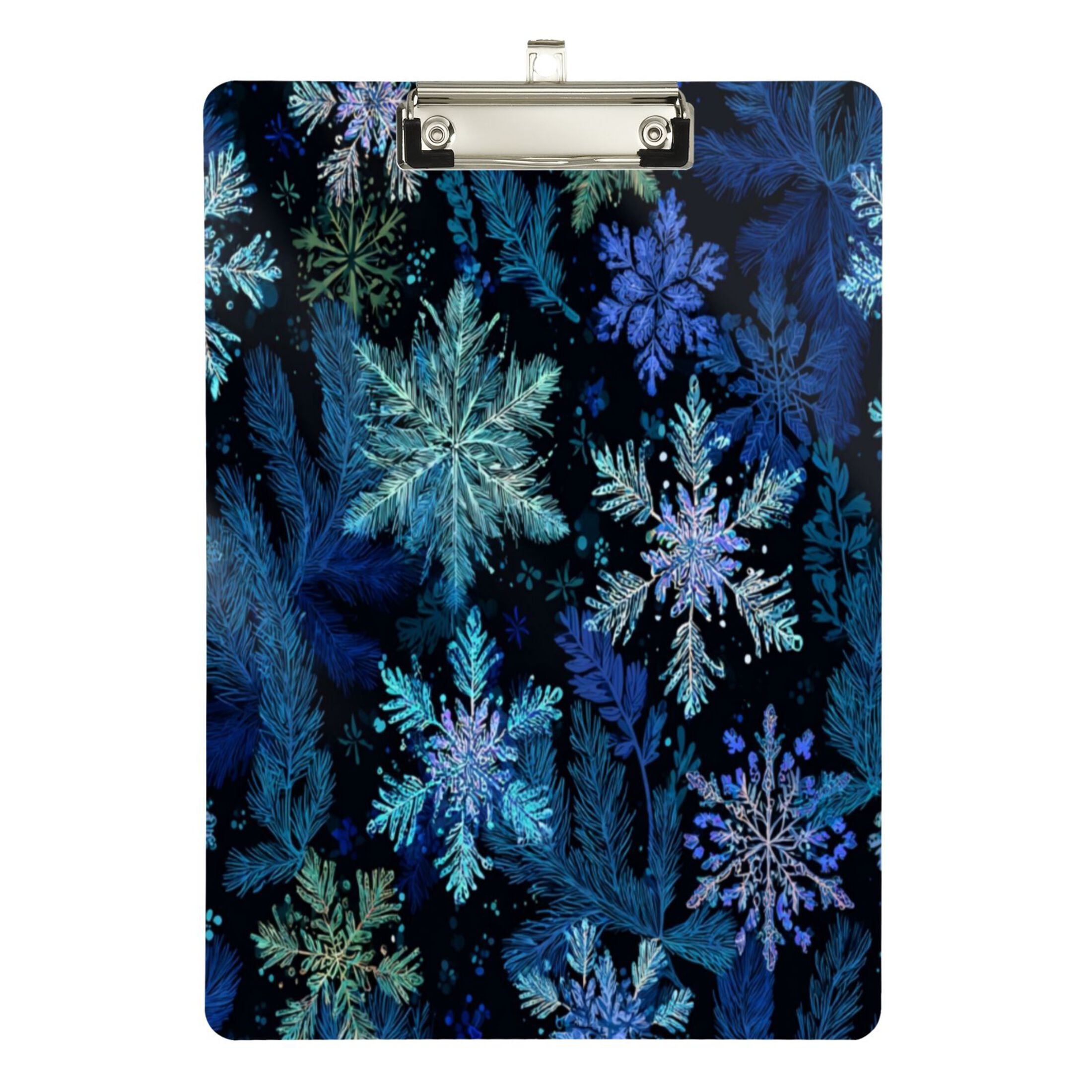 12.5" x 9" Acrylic Clipboard with Silver Clip & Retractable Hook for ...