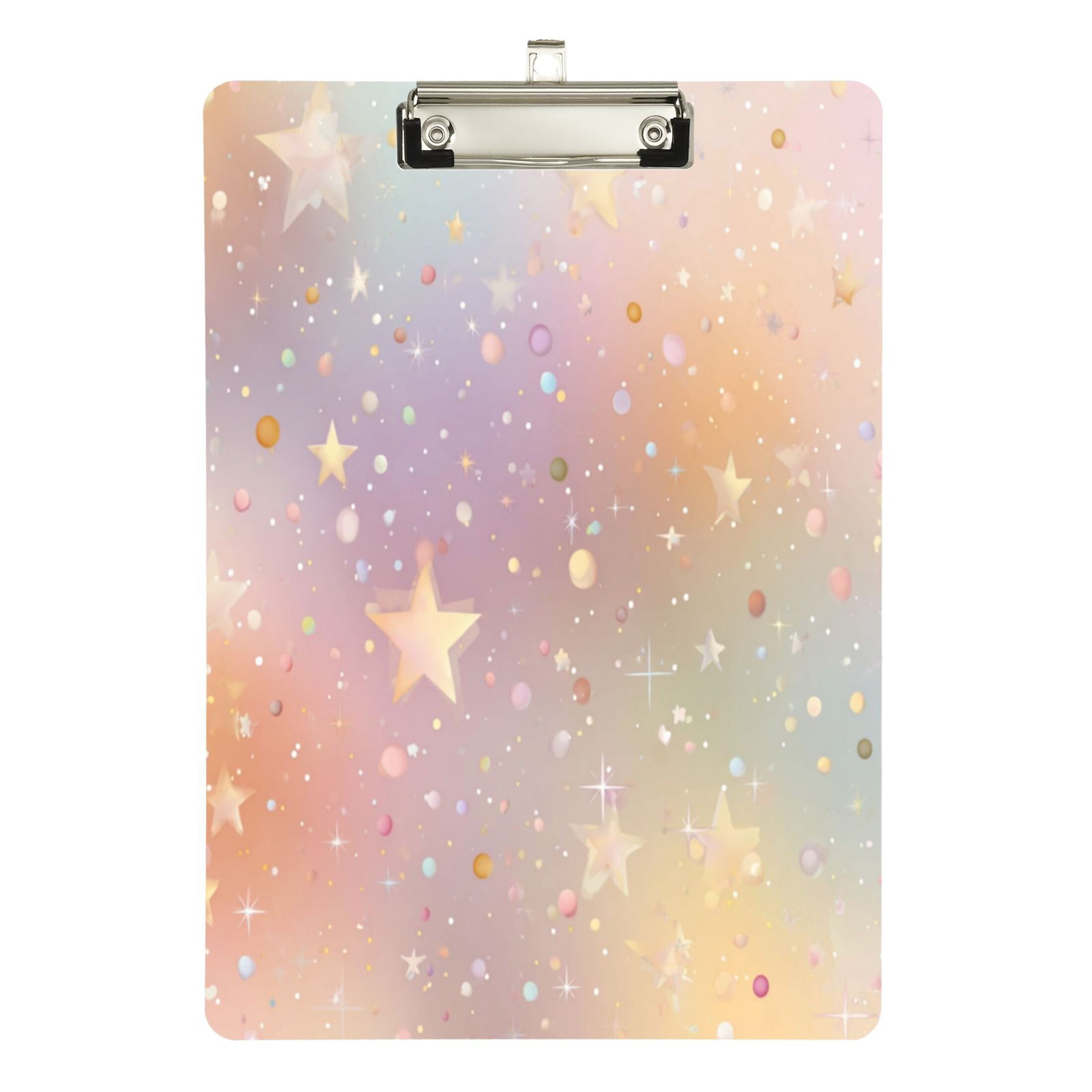 12.5" x 9" Acrylic Clipboard with Silver Clip & Retractable Hook for ...