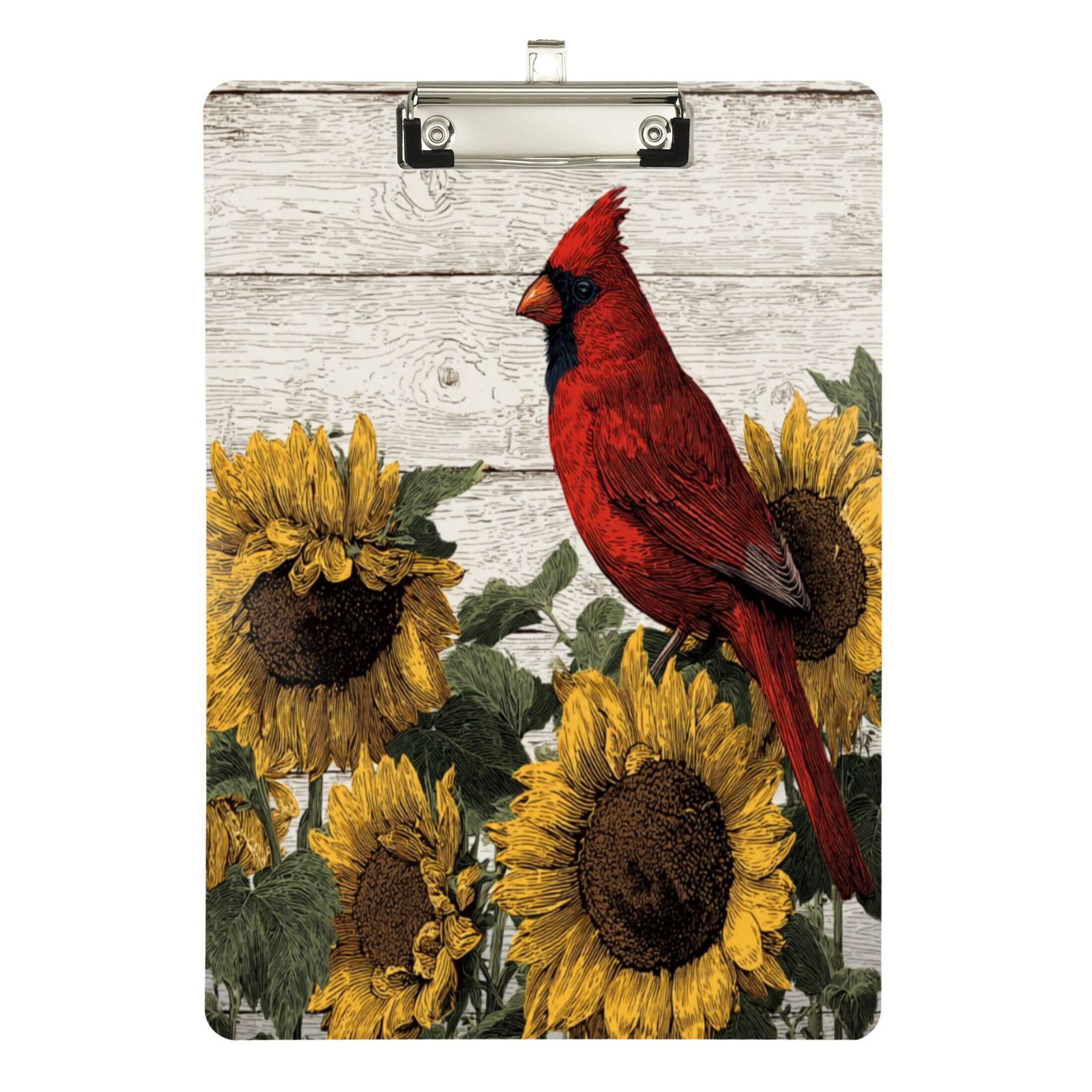 12.5" x 9" Acrylic Clipboard with Silver Clip & Retractable Hook for ...