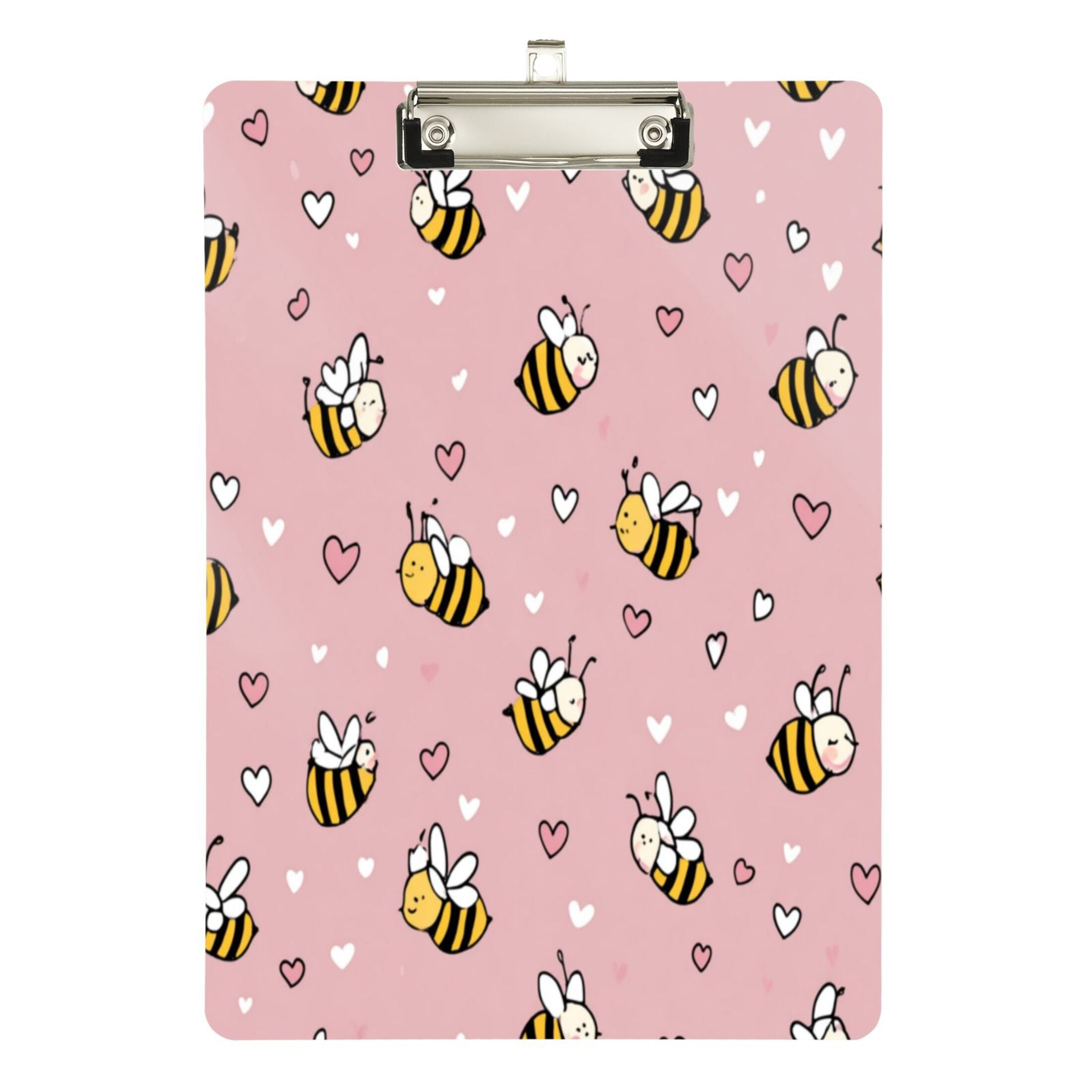 12.5" x 9" Acrylic Clipboard with Silver Clip & Retractable Hook for ...
