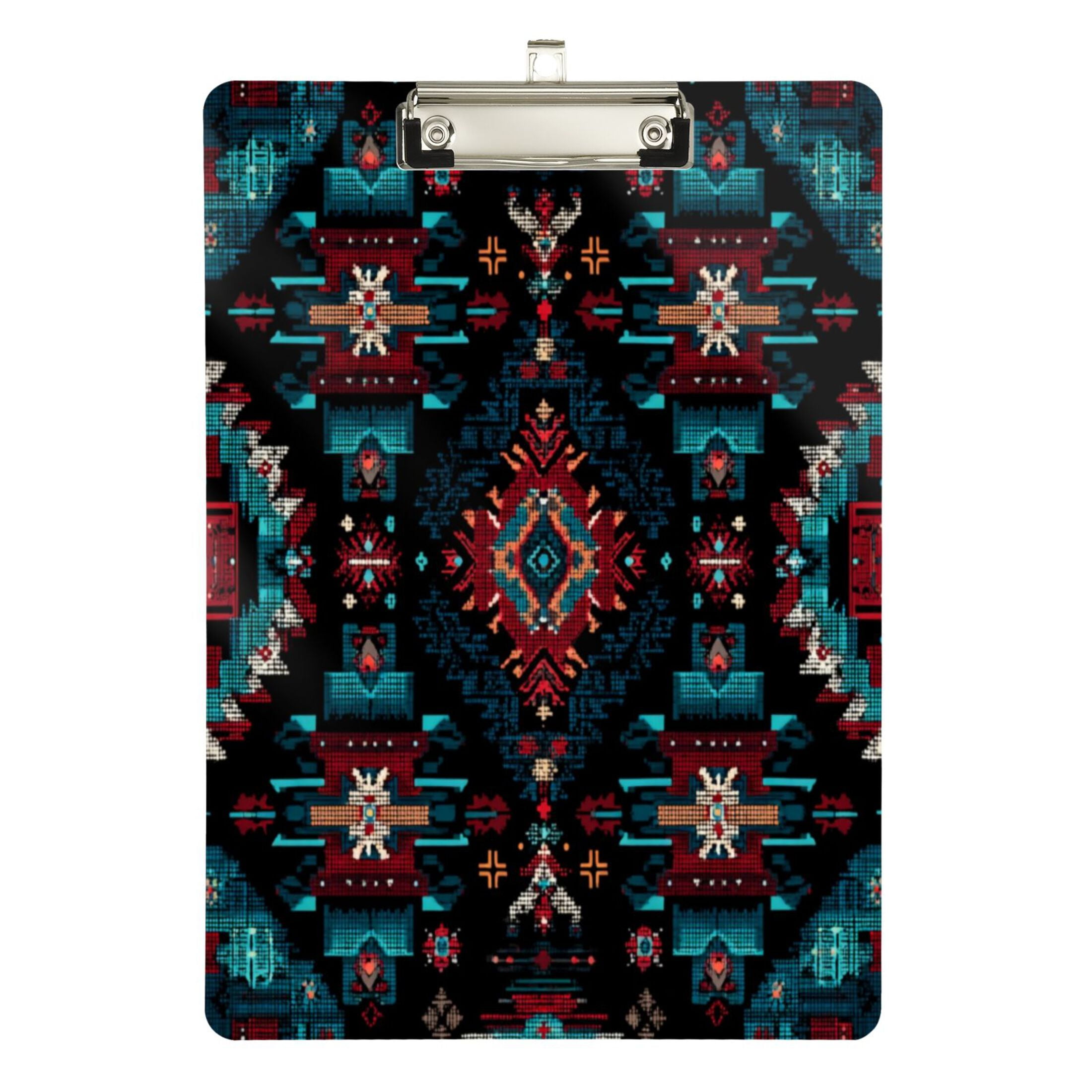 12.5" x 9" Acrylic Clipboard with Silver Clip & Retractable Hook for ...