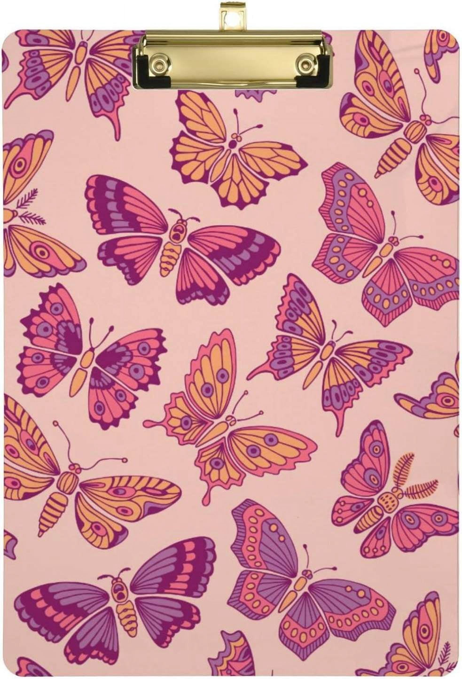 12.5"x9" Butterfly Clipboards, Standard A4 Letter Size Nursing ...