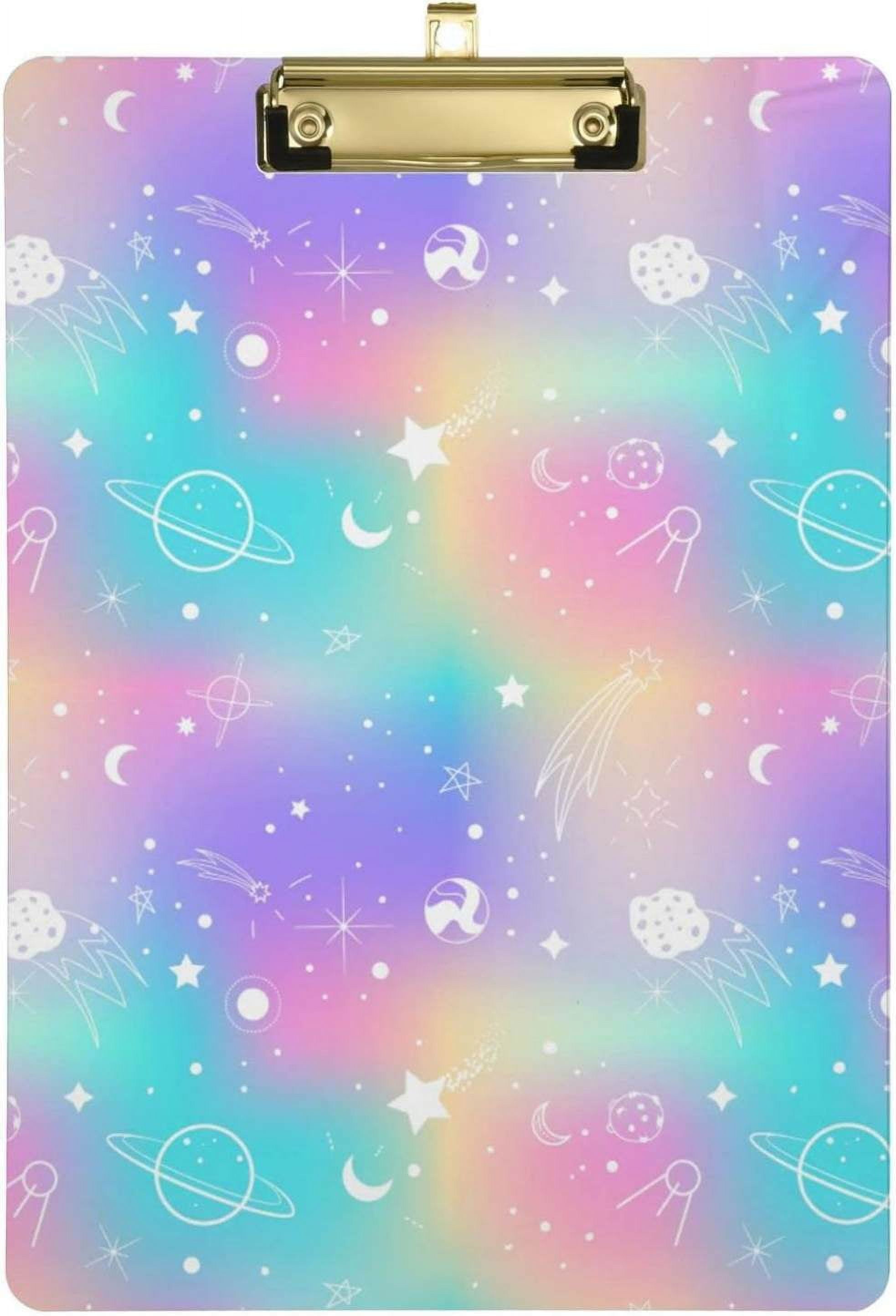 12.5"x9" Galaxy Clipboards, Standard A4 Letter Size Nursing Clipboard ...