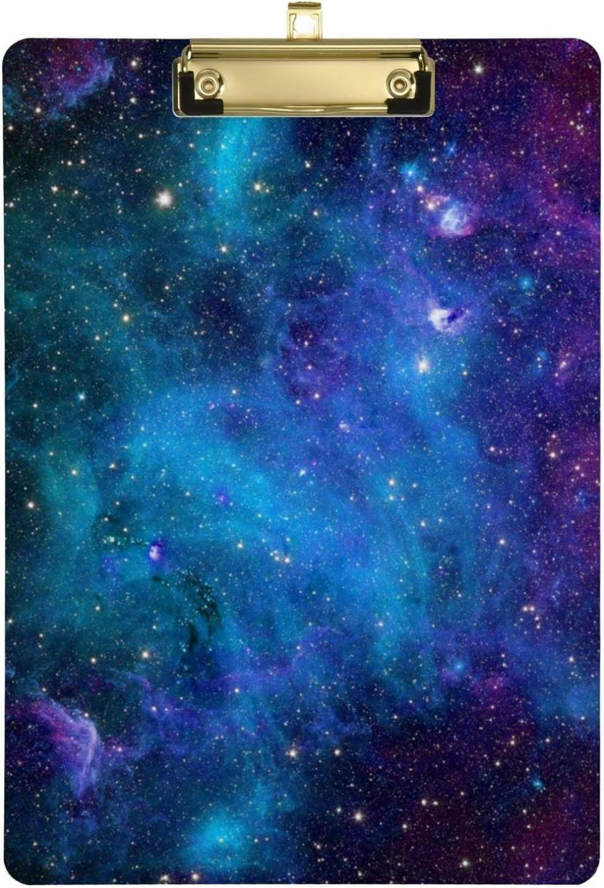 12.5"x9" Galaxy Star Clipboards, Standard A4 Letter Size Nursing ...