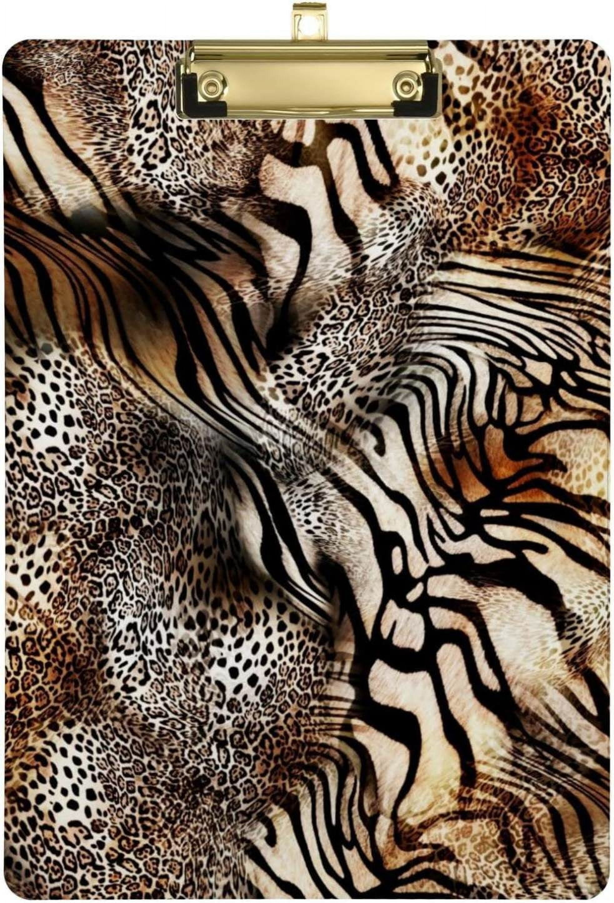 12.5"x9" Leopard Print Clipboards, Standard A4 Letter Size Nursing ...