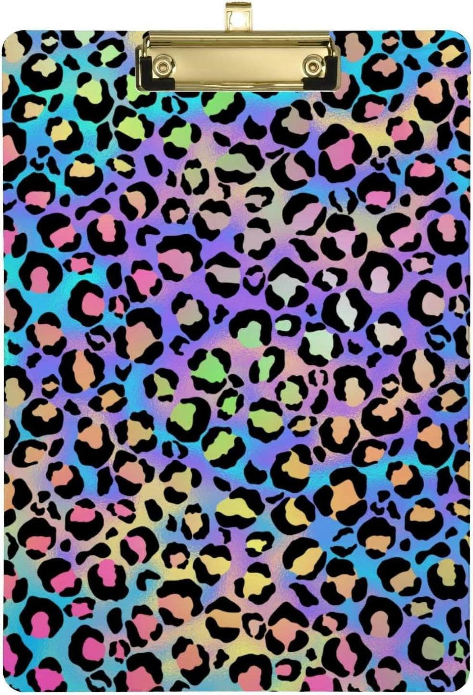 12.5"x9" Leopard Print Clipboards, Standard A4 Letter Size Nursing ...