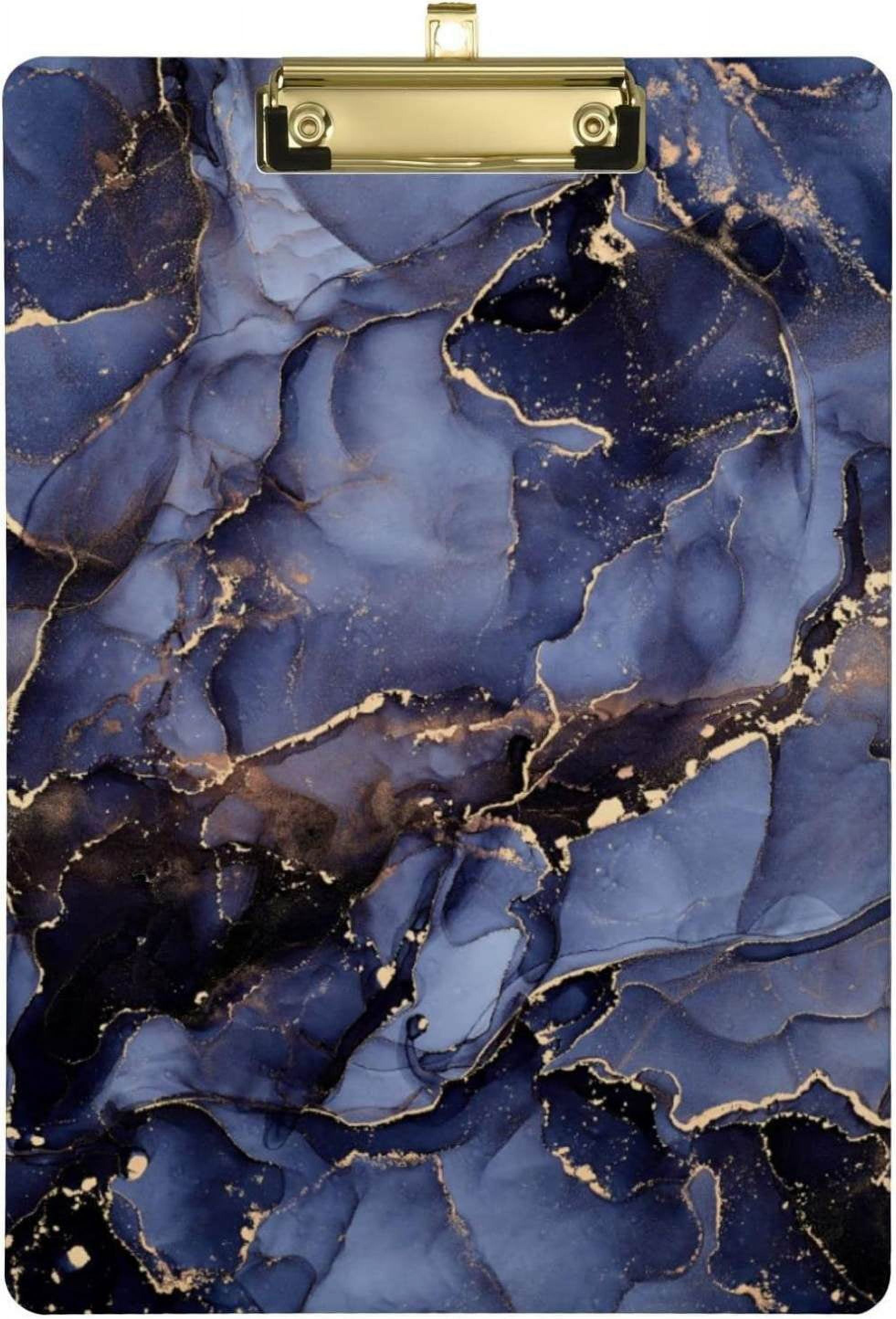 12.5"x9" Luxury Marble Texture Clipboards, Standard A4 Letter Size ...
