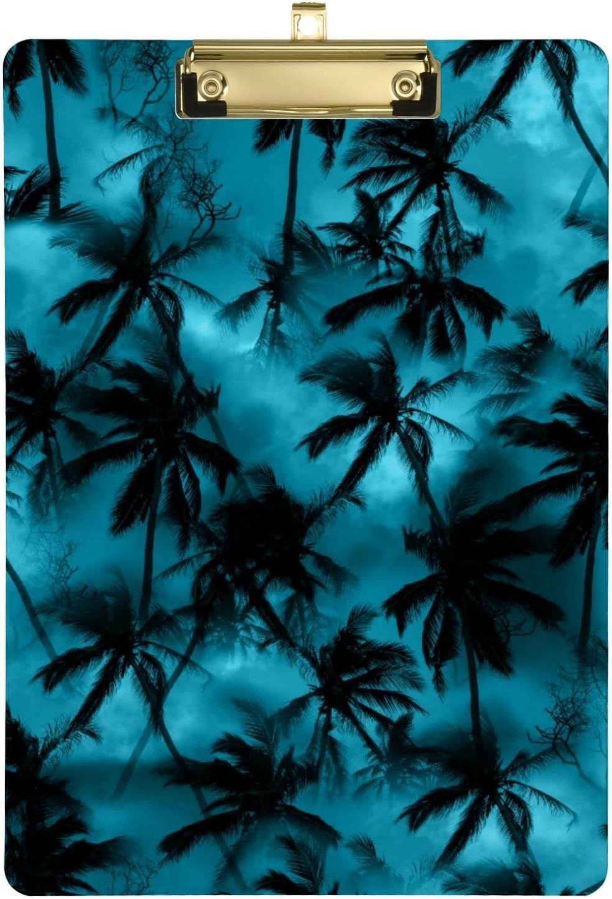 12.5"x9" Palm Tree Clipboards, Standard A4 Letter Size Nursing ...