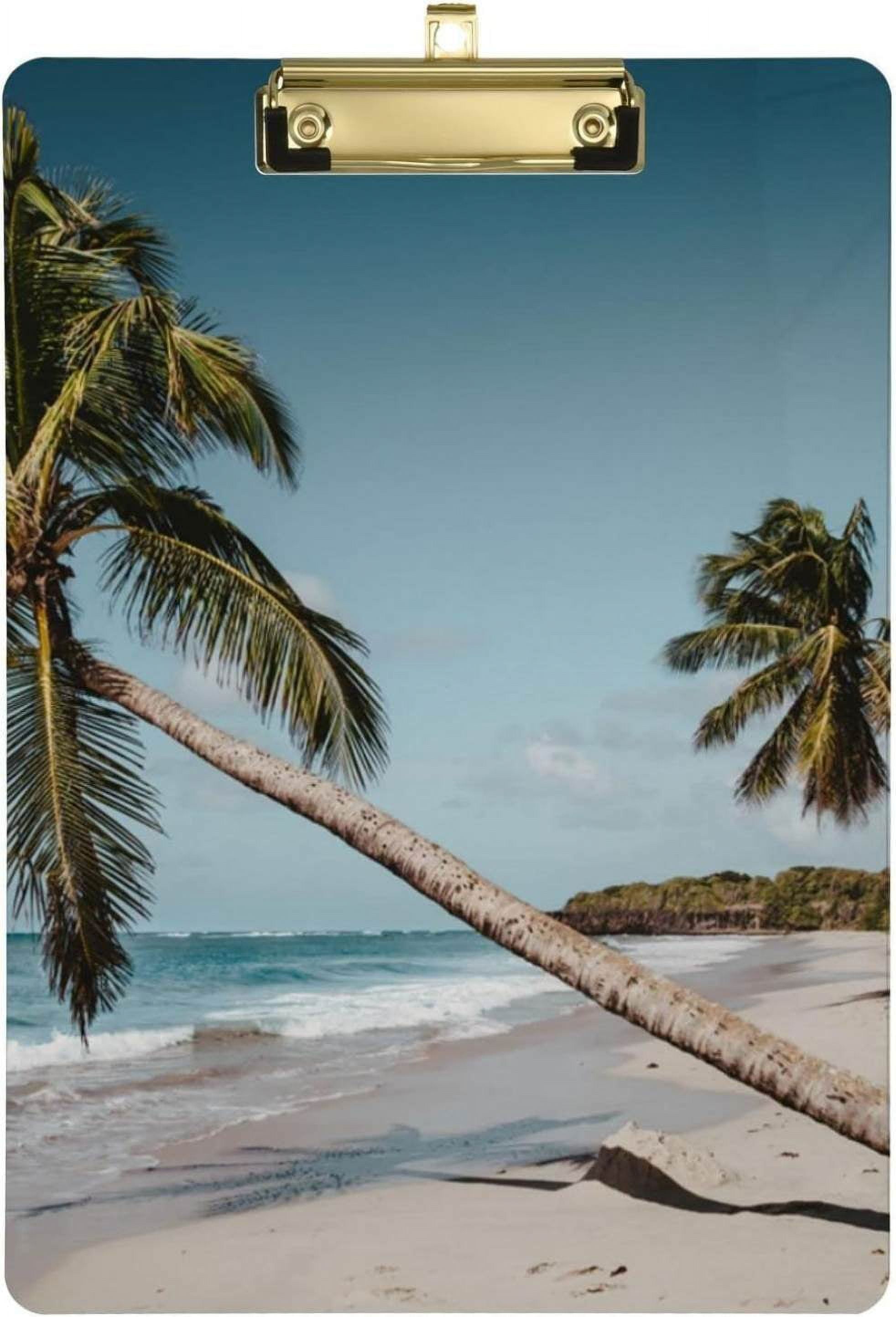 12.5"x9" Palm Tree Clipboards, Standard A4 Letter Size Nursing ...