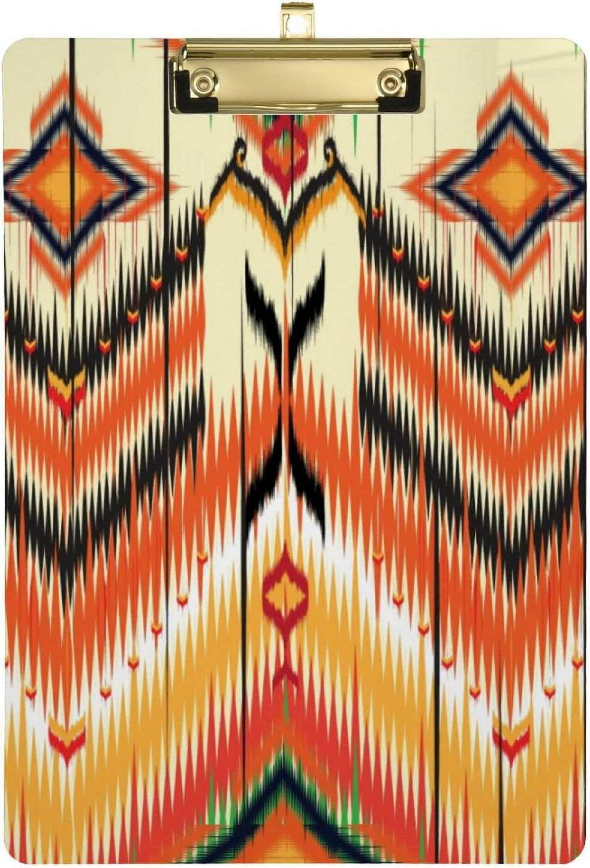 12.5"x9" Western Desert Pattern Clipboards, Standard A4 Letter Size ...