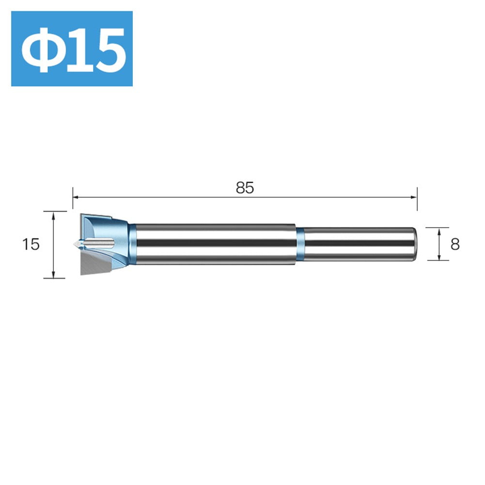 12-50mm Woodworking Tools Wood Hole Opener Drill Bit Reamer Hinge ...