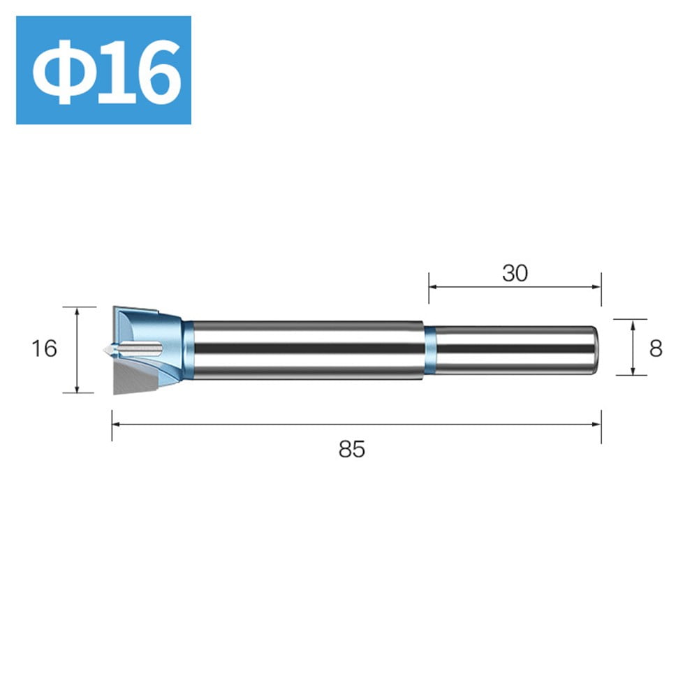 12-50Mm Woodworking Tools Wood Hole Opener Drill Bit Reamer Hinge ...