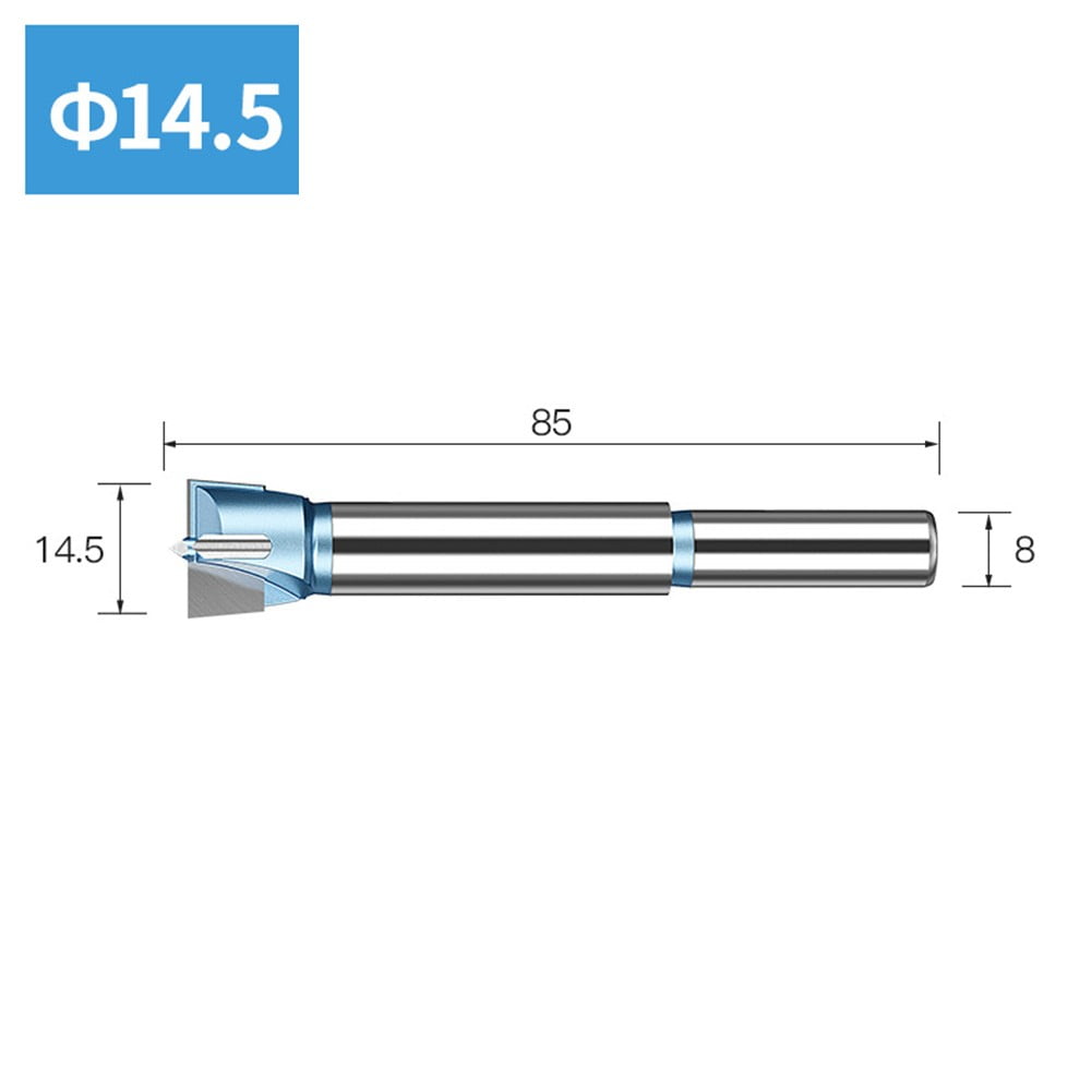 12-50mm Woodworking Tools Wood Hole Opener Drill Bit Reamer Hinge ...