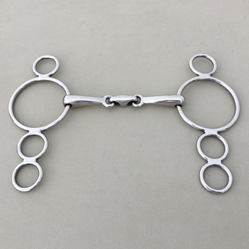 12.5Cm Stainless Steel Horse Bit Full Cheek Snaffle Bit Mouth Horse ...