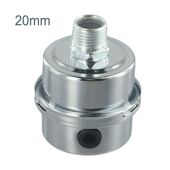 12.5Mm 16Mm 20Mm Metal Oil-Free Air Compressor Muffler Filter ...