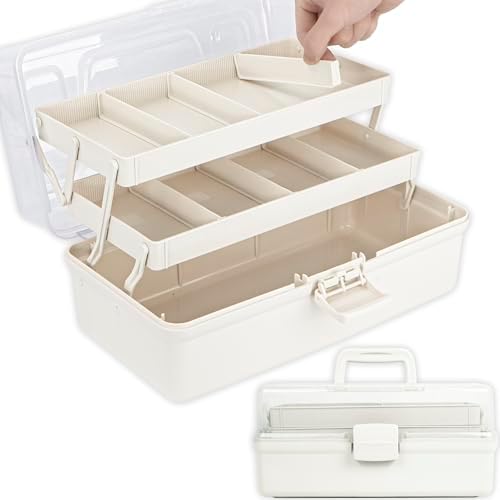 12.5in 3-Layer Multipurpose Craft Organizers and Storage with ...