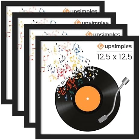 12.5x12.5 Record Frame, Vinyl Frames for 12inch Album Cover, Wall ...