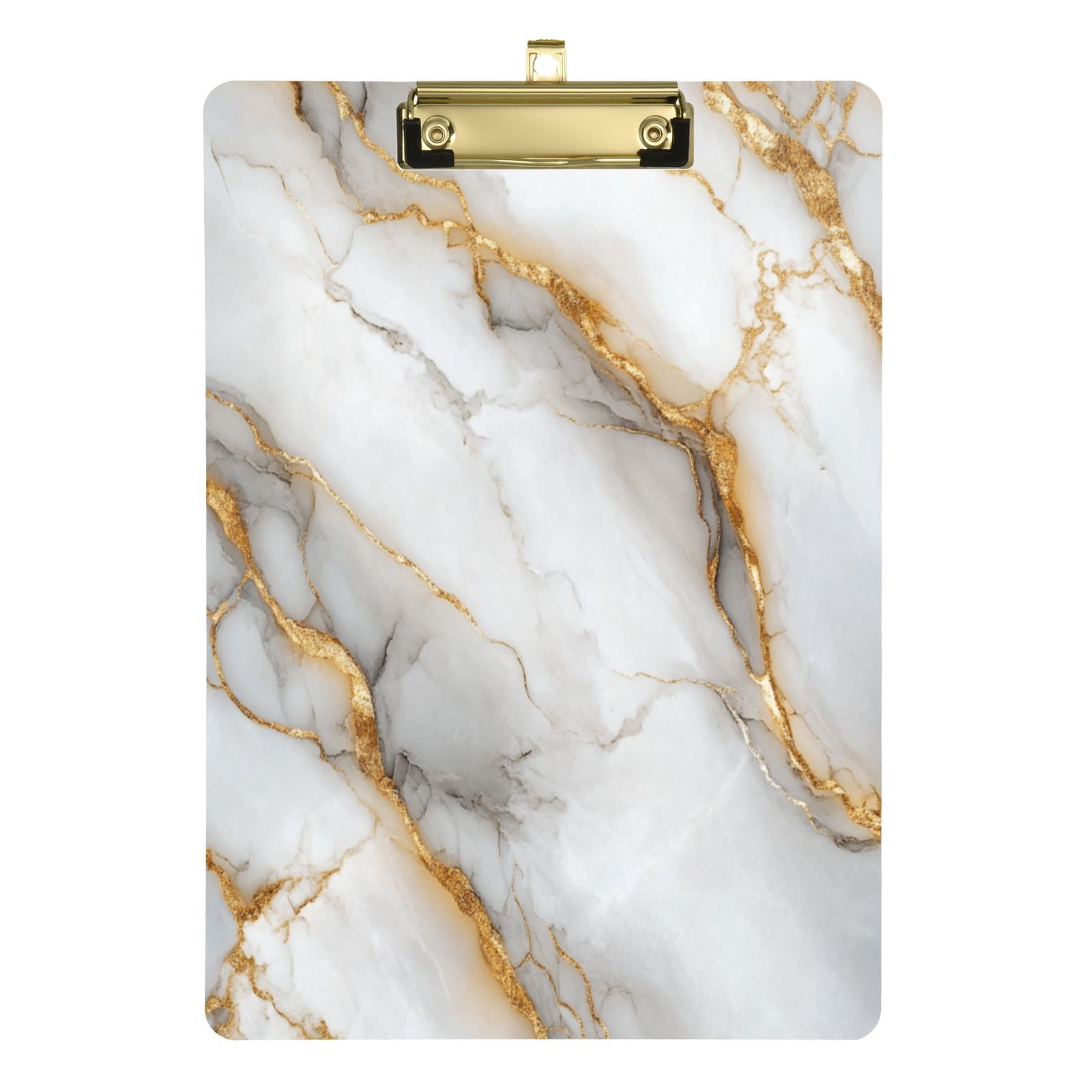 12.5x9 Inch Acrylic Clipboard with Metal Clip – Single-Sided Print ...