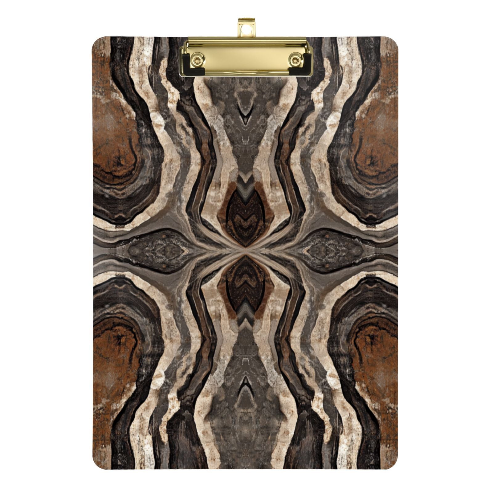 12.5x9 Inch Acrylic Clipboard with Metal Clip – Single-Sided Print ...