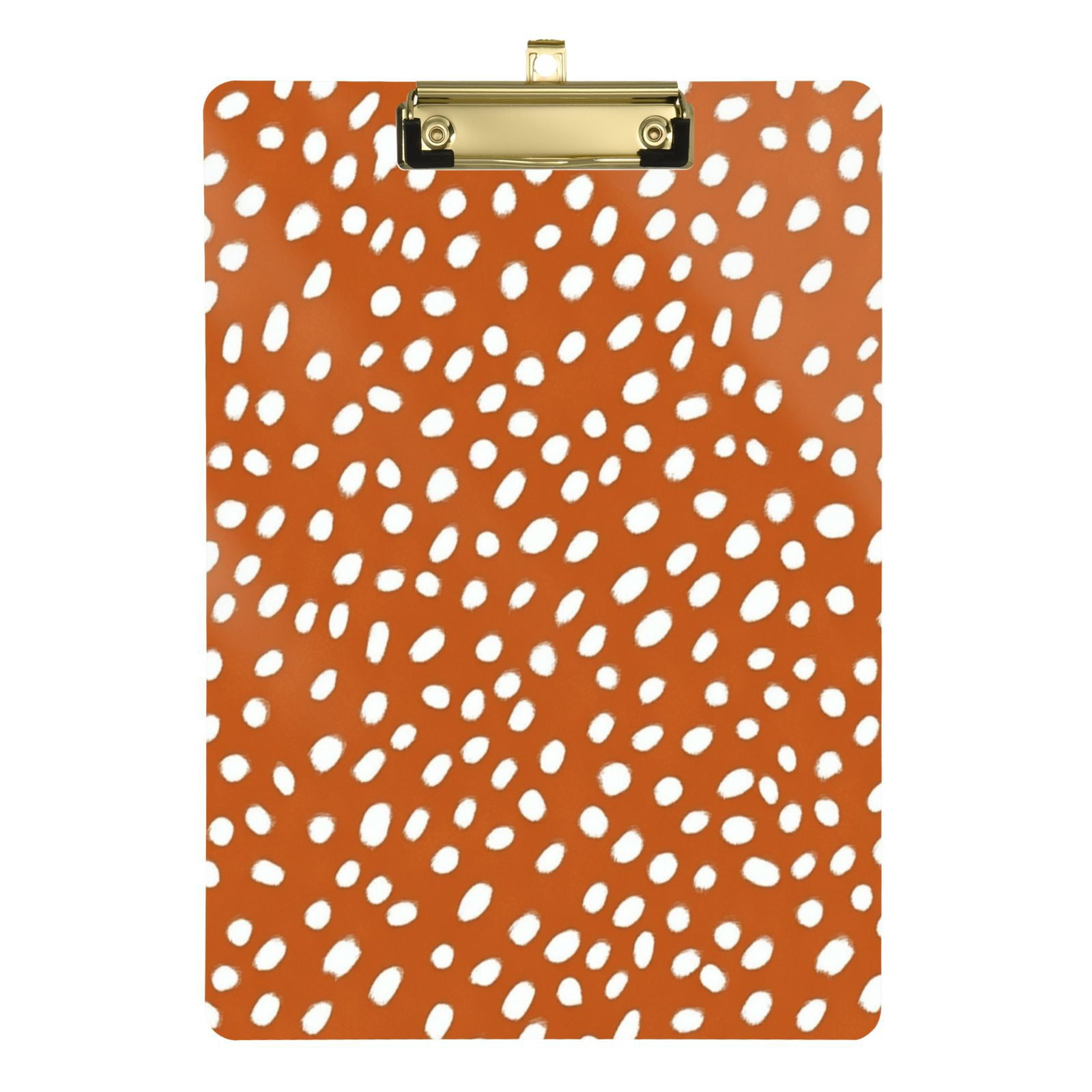 12.5x9 Inch Acrylic Clipboard with Metal Clip – Single-Sided Print ...
